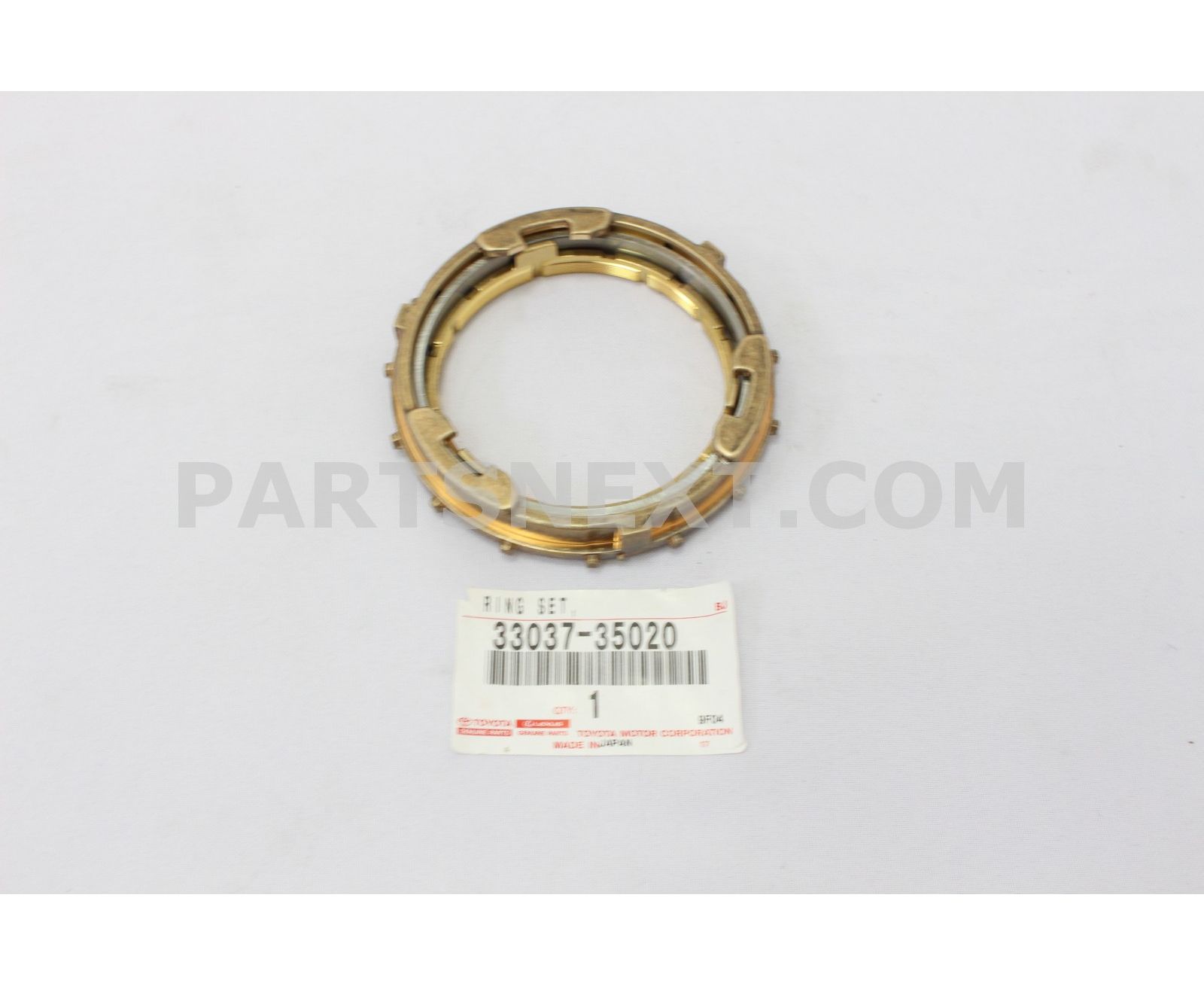 Toyota :: 33037-35020 RING SET, SYNCHRONIZER, NO.1