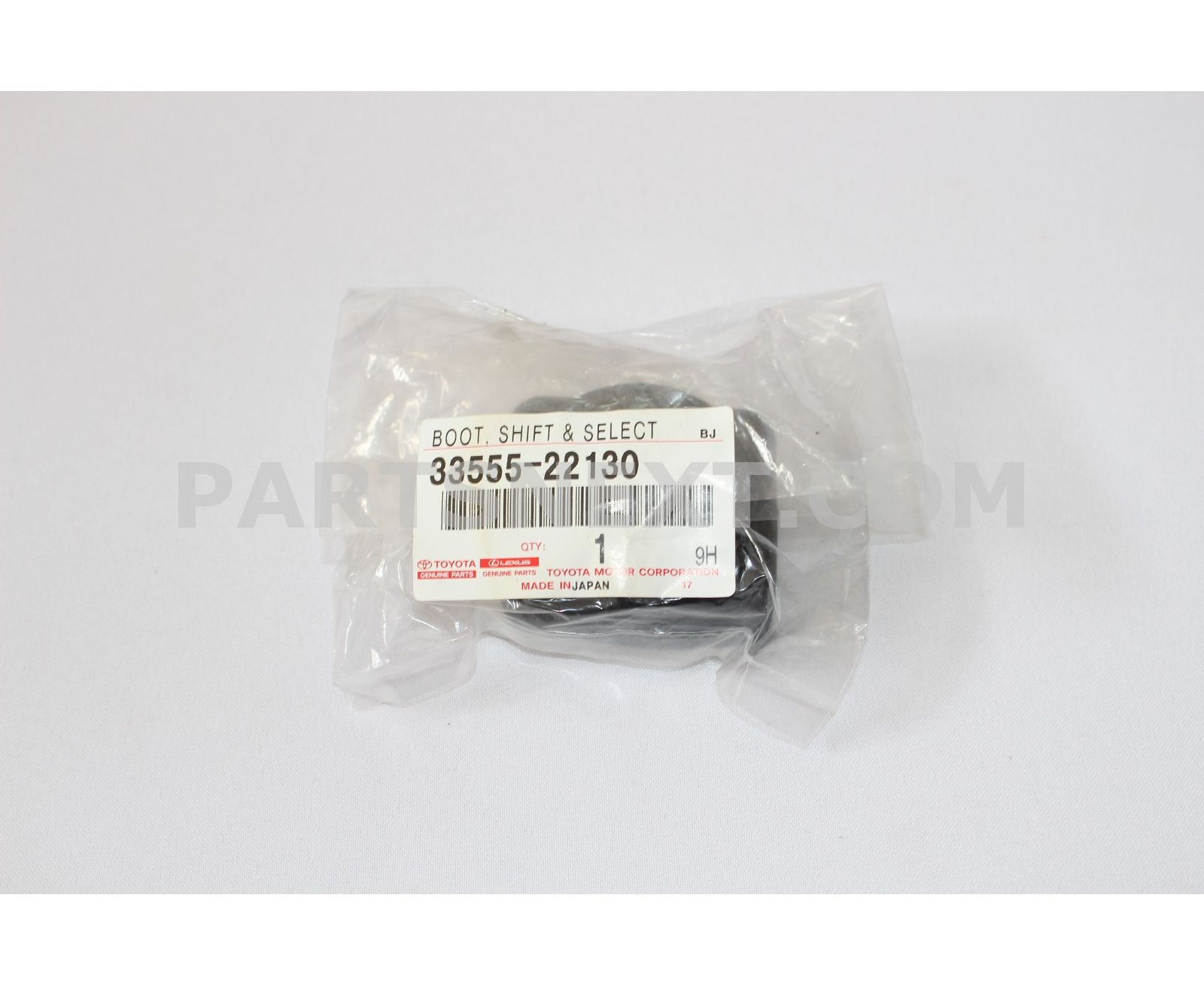 Toyota :: 33555-22130 BOOT, SHIFT & SELECT LEVER