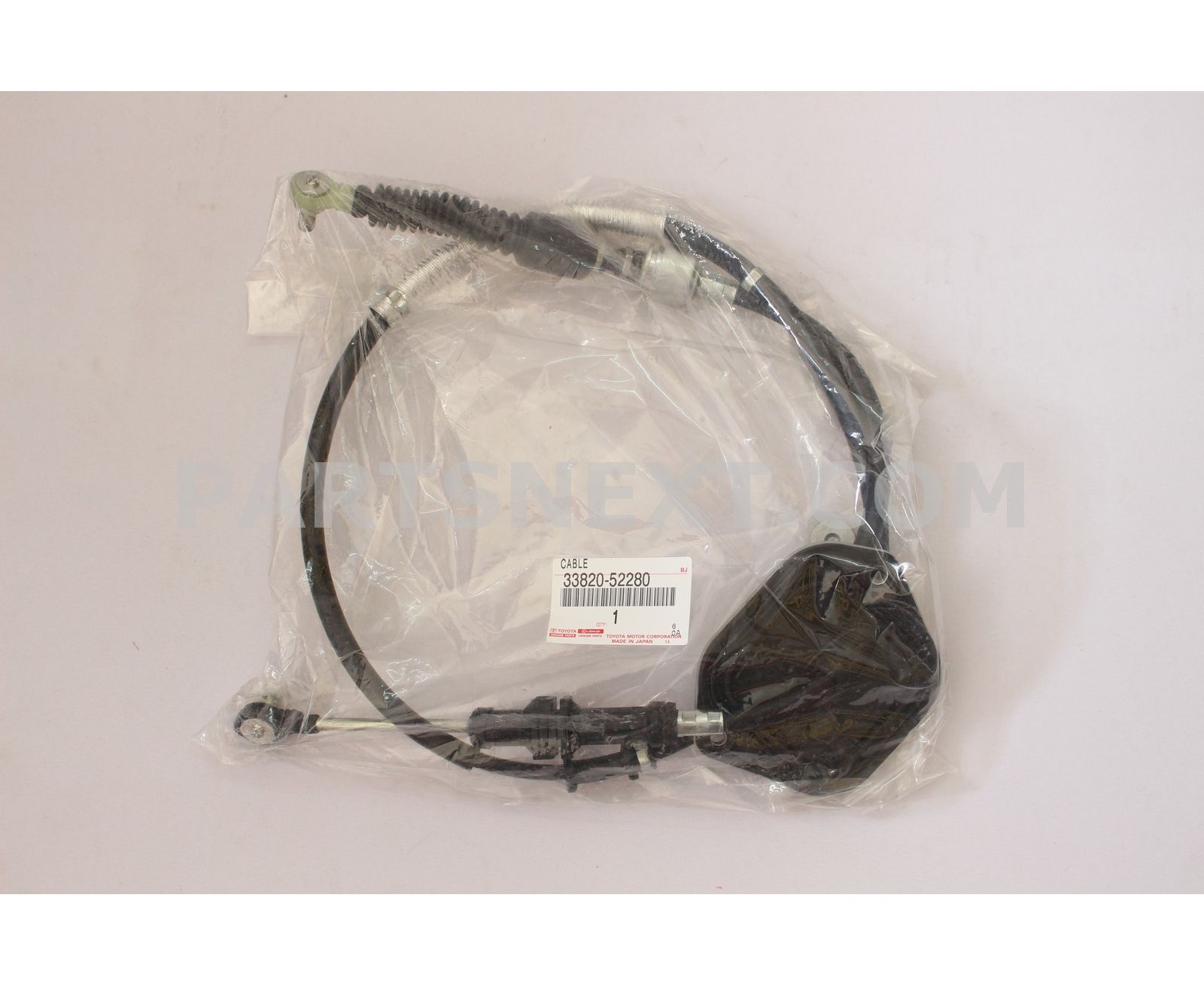 Toyota :: 33820-52280 CABLE ASSY, TRANSMISSION CONTROL