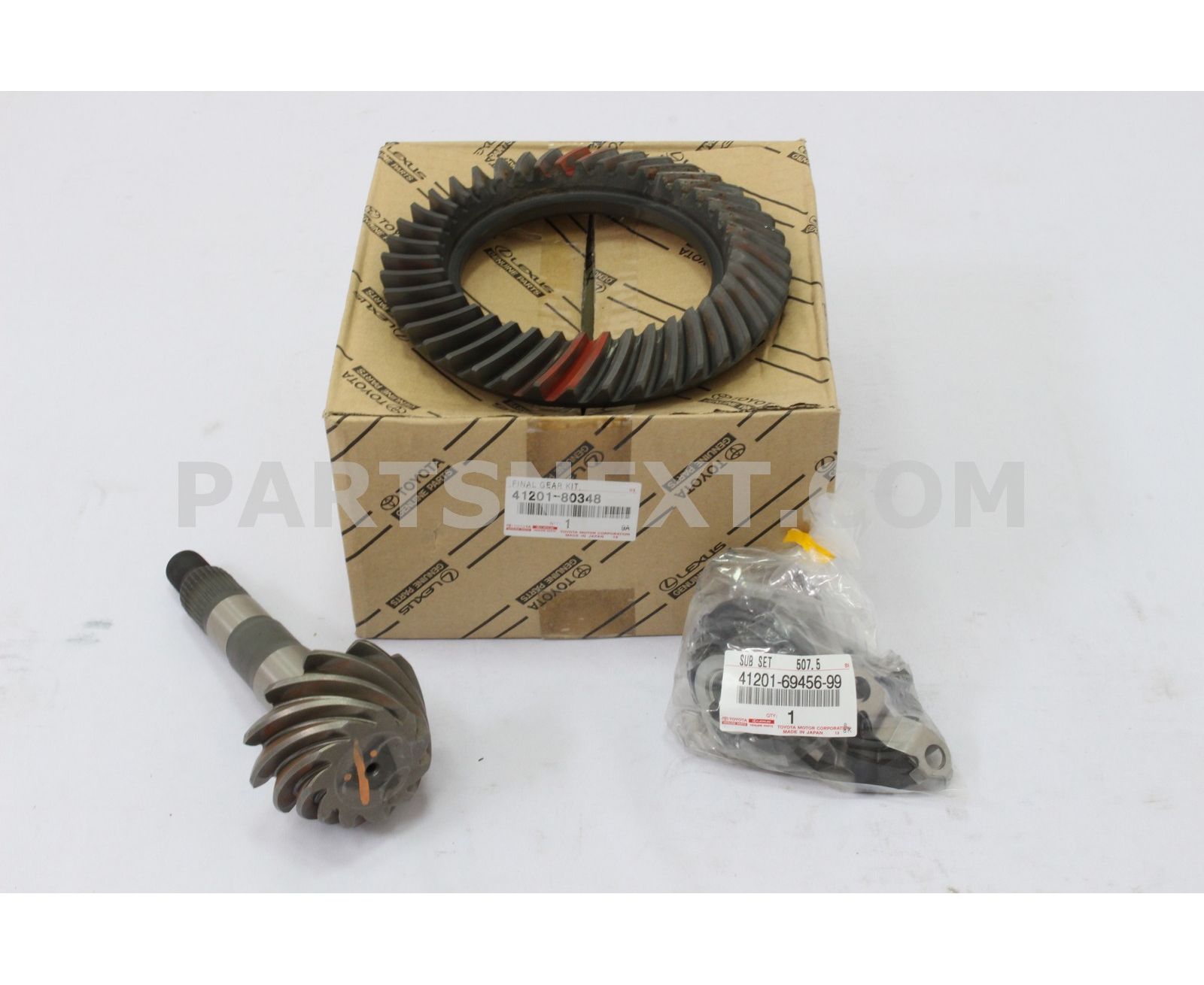 Toyota :: 41201-80348 FINAL GEAR KIT, DIFFERENTIAL, REAR