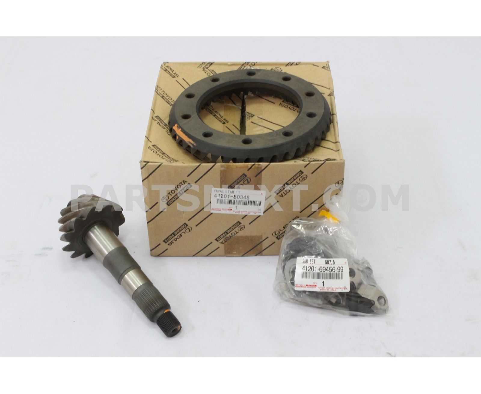 Toyota :: 41201-80348 FINAL GEAR KIT, DIFFERENTIAL, REAR