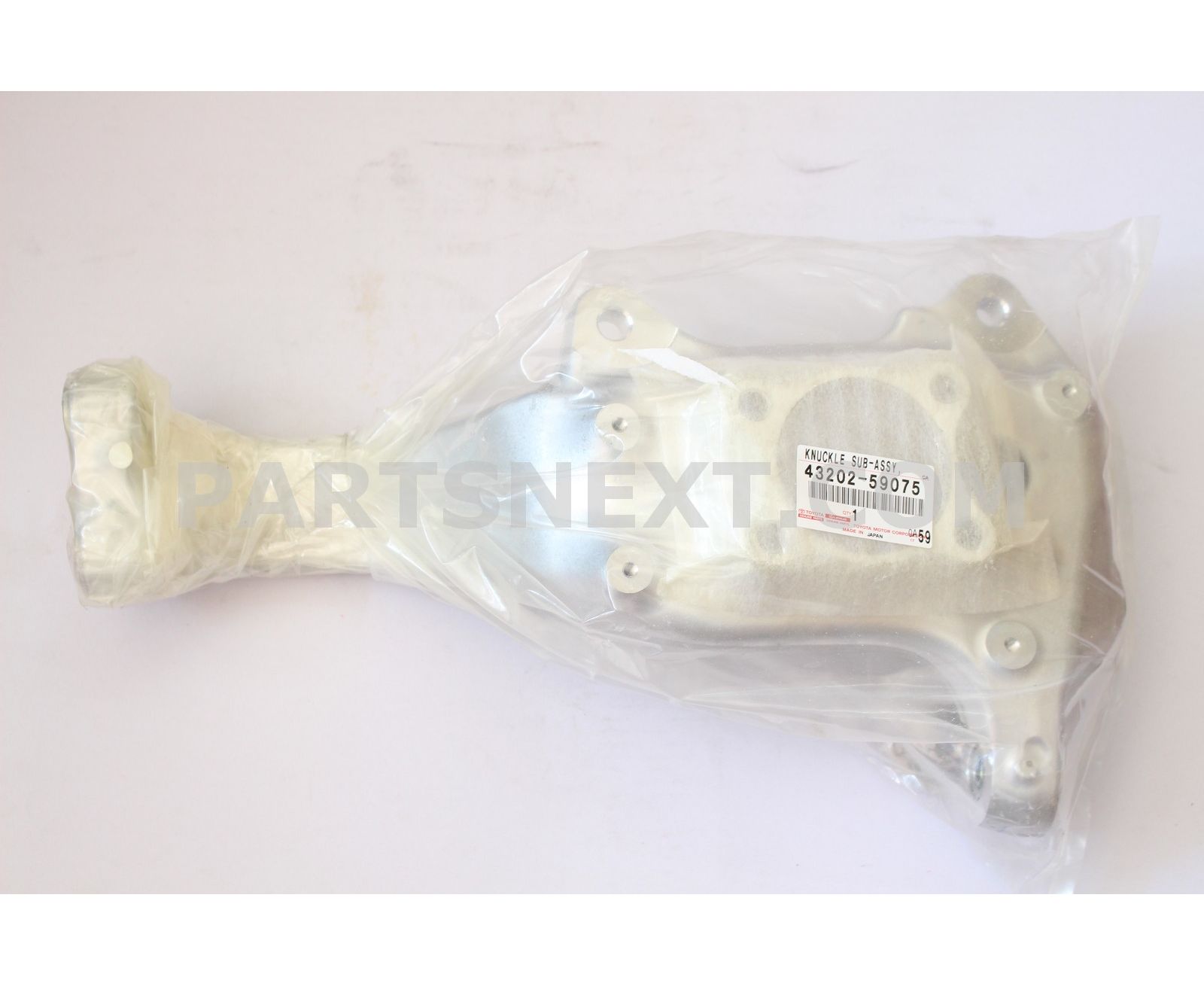 Toyota :: 43202-59075 KNUCKLE, STEERING, LH