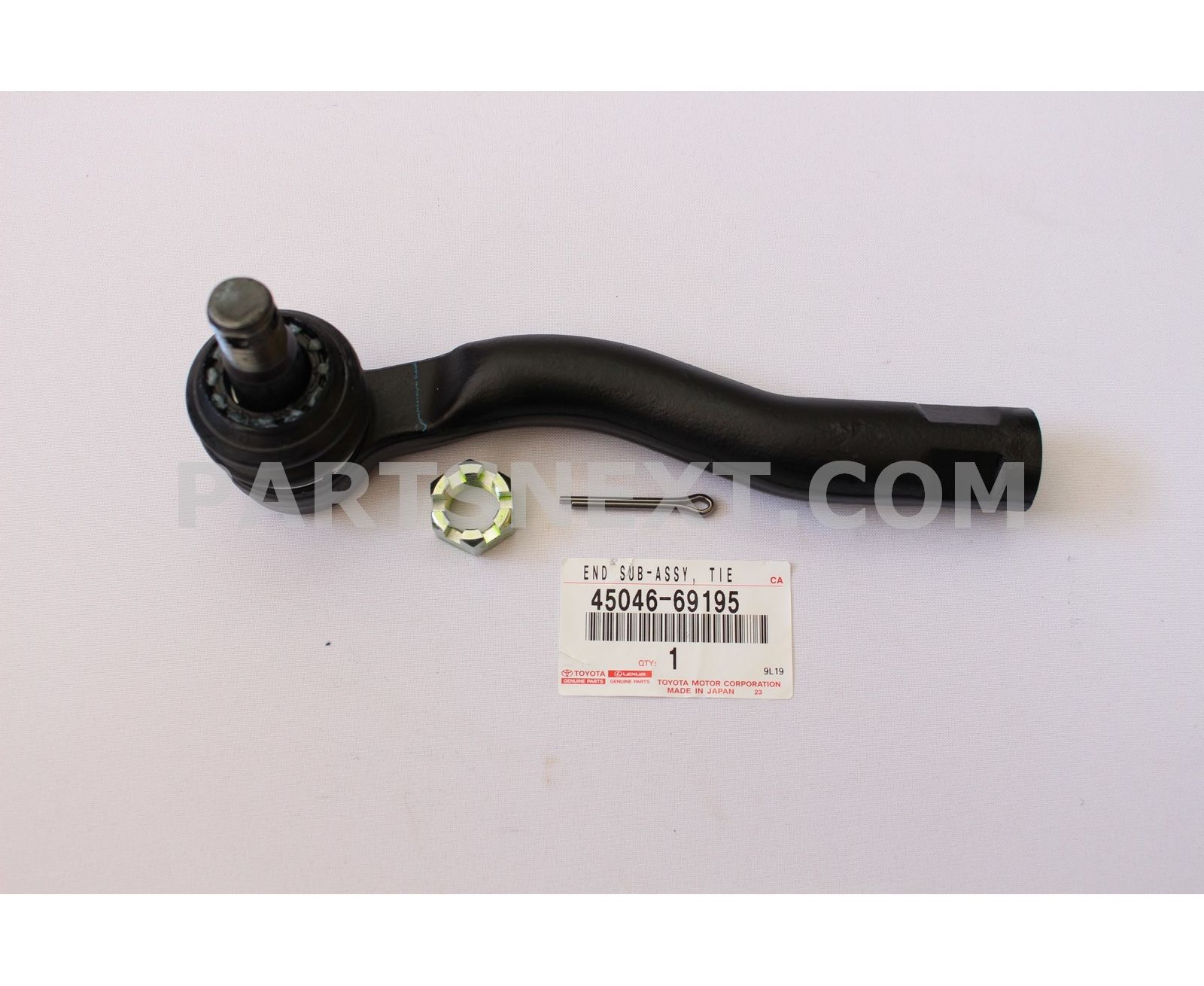 Toyota :: 45046-69195 END SUB-ASSY, TIE ROD, RH