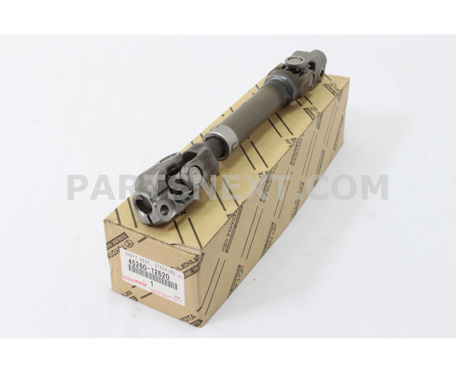 Toyota :: 45260-12620 SHAFT ASSY, STEERING INTERMEDIATE, NO.2