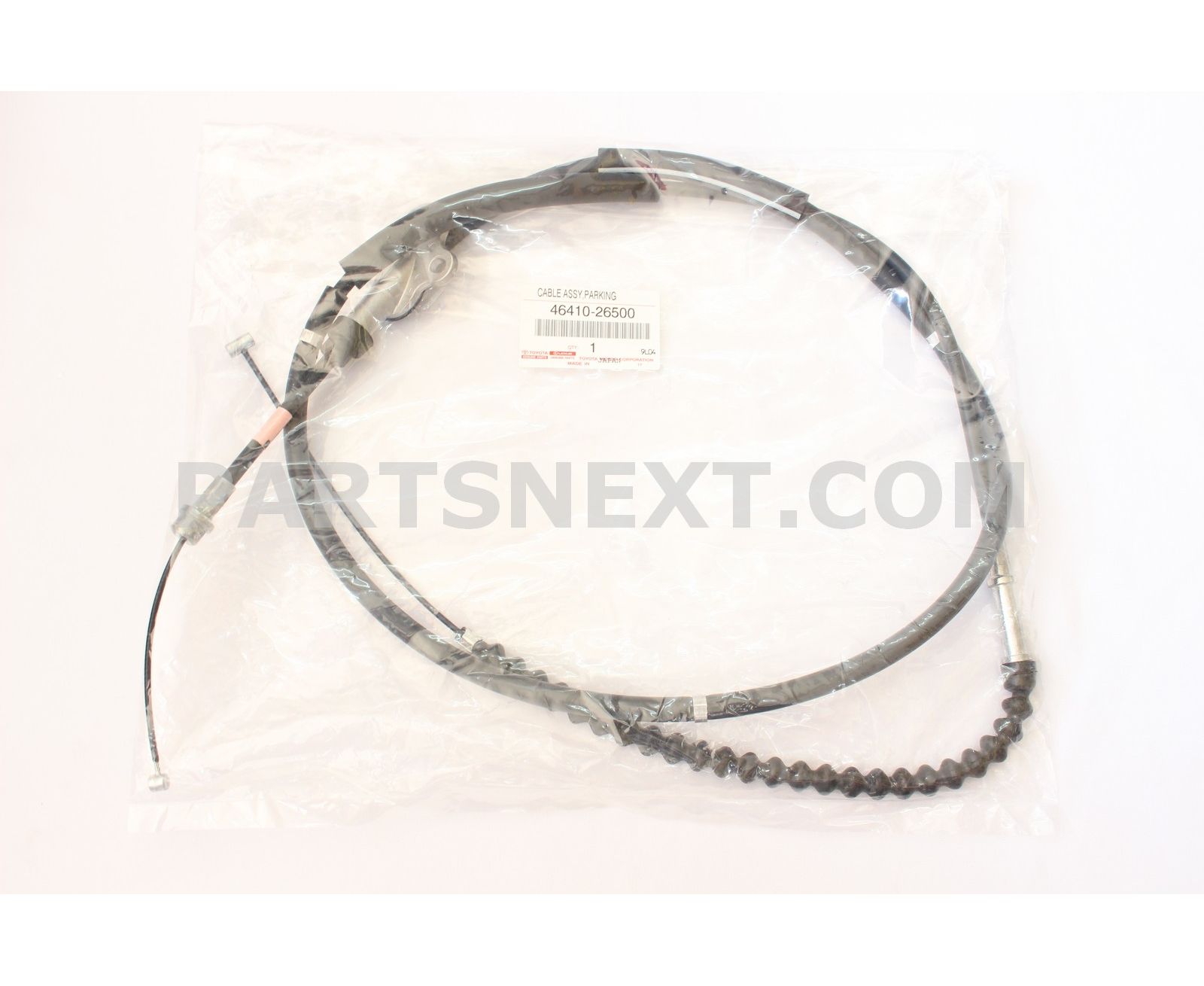 Toyota :: 46410-26500 CABLE ASSY, PARKING BRAKE, NO.1
