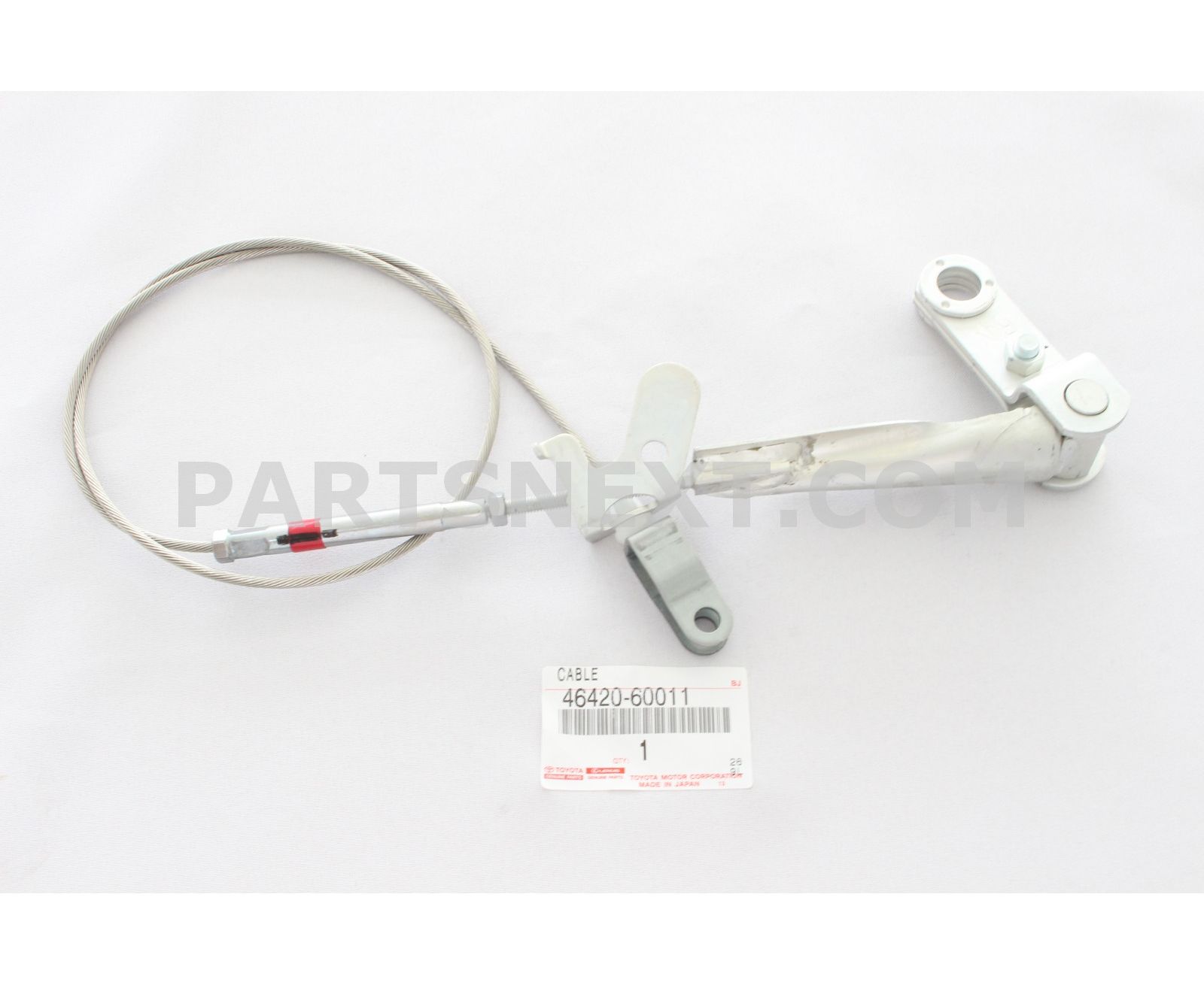 Toyota :: 46420-60011 CABLE ASSY, PARKING BRAKE, NO.2