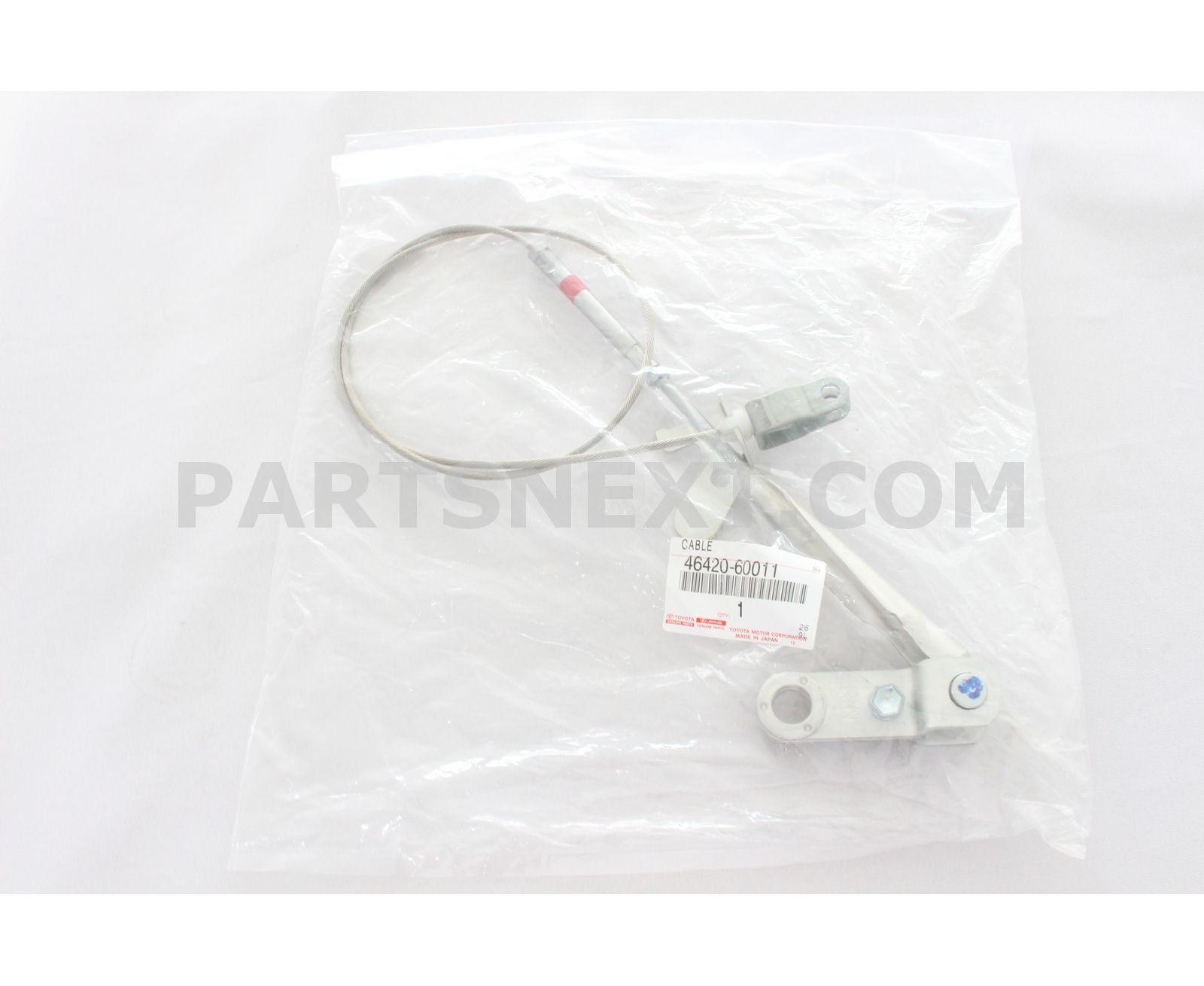 Toyota :: 46420-60011 CABLE ASSY, PARKING BRAKE, NO.2