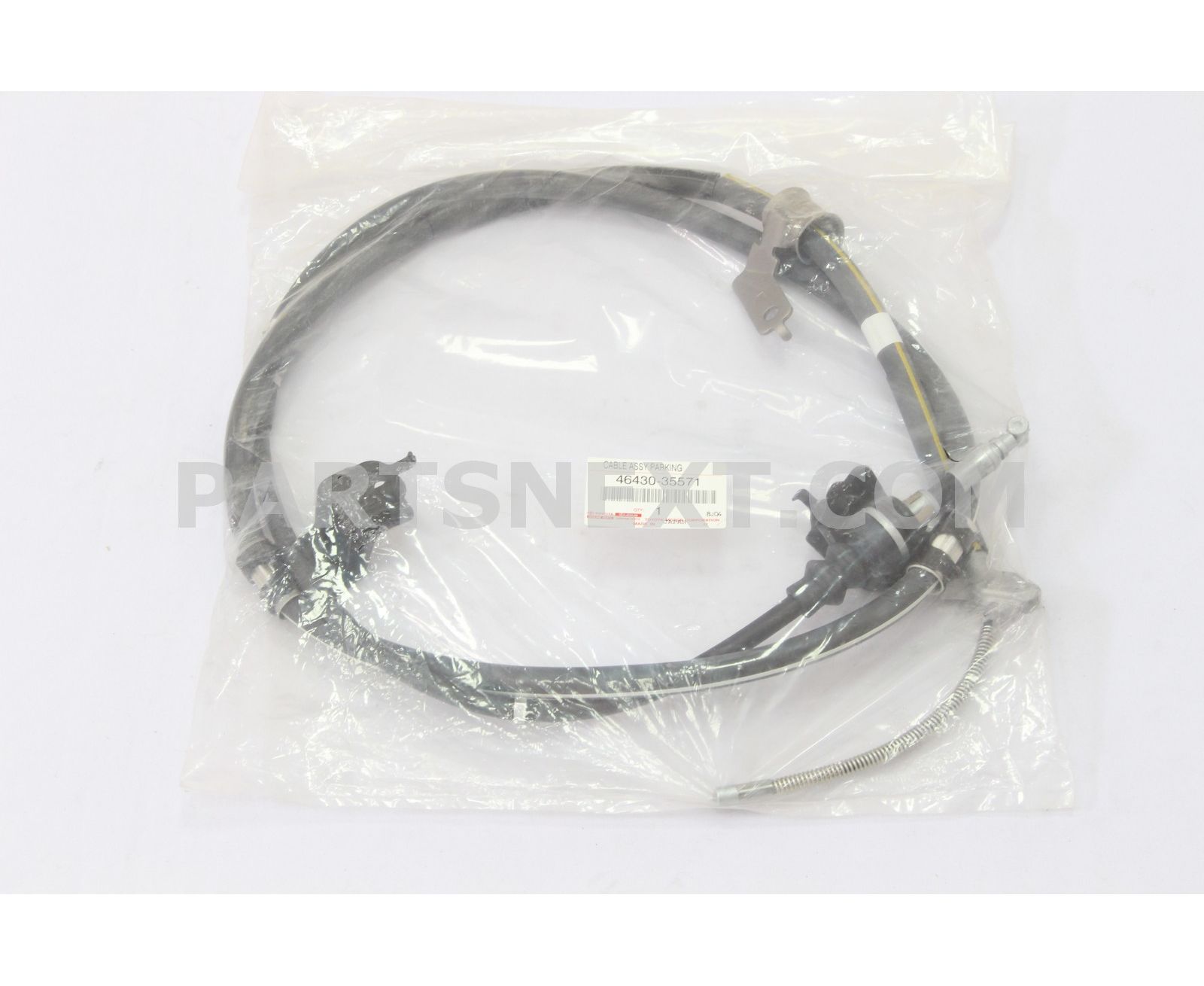 Toyota :: 46430-35571 CABLE ASSY, PARKING BRAKE, NO.3