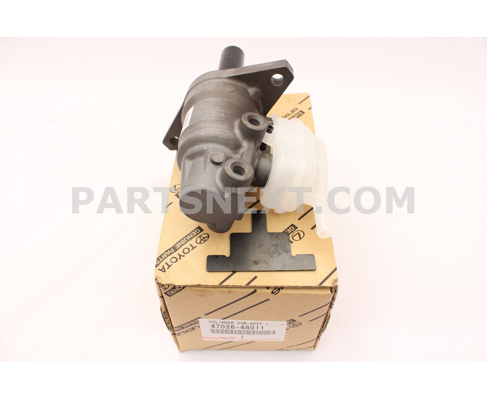Toyota :: 47028-48011 CYLINDER SUB-ASSY, BRAKE MASTER W/PLATE