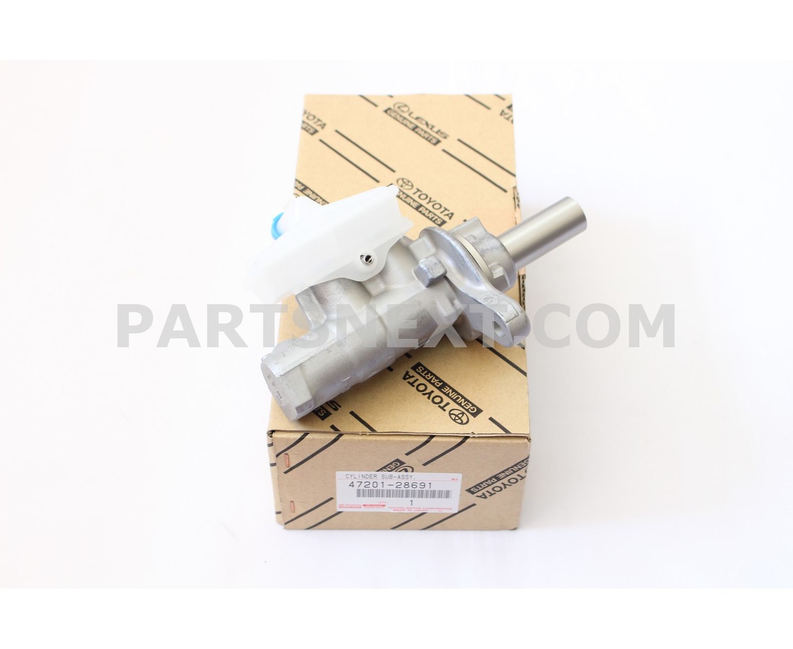 Toyota :: 47201-28691 CYLINDER SUB-ASSY, BRAKE MASTER