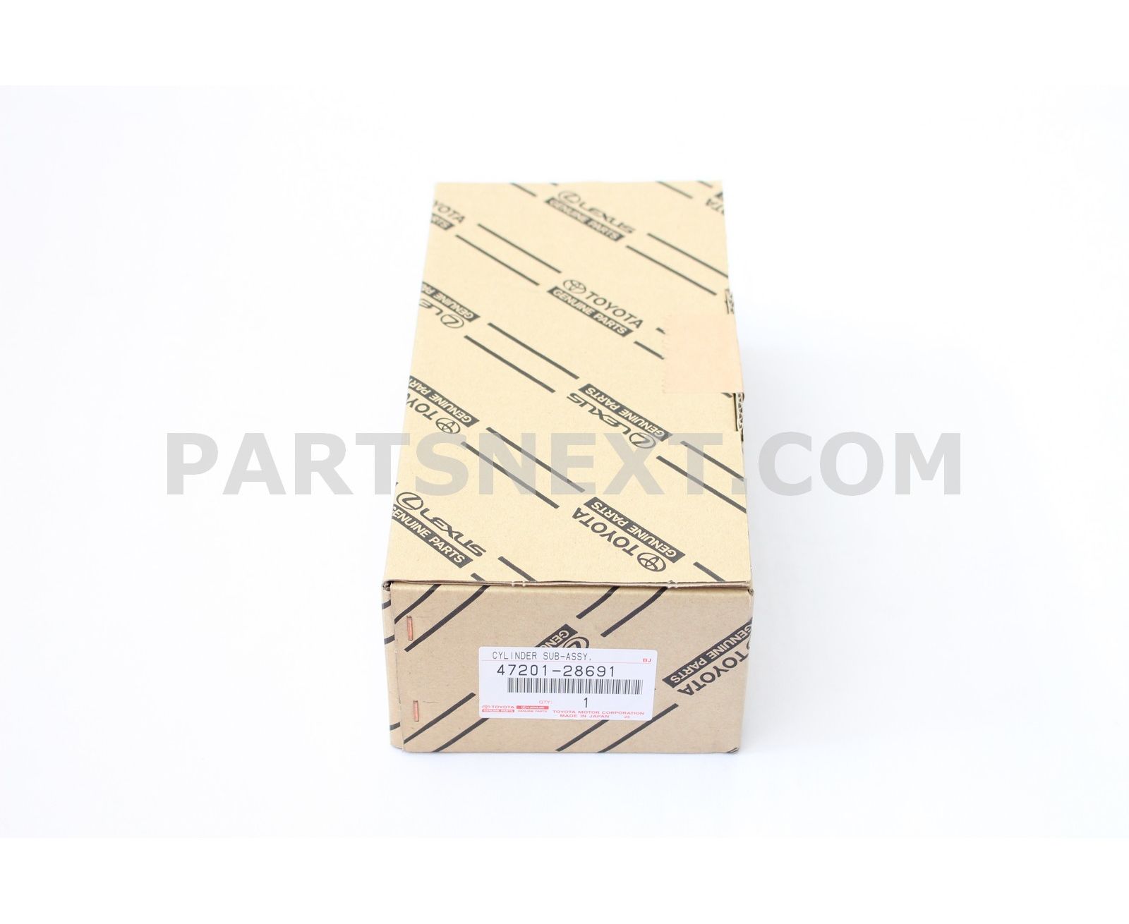 Toyota :: 47201-28691 CYLINDER SUB-ASSY, BRAKE MASTER