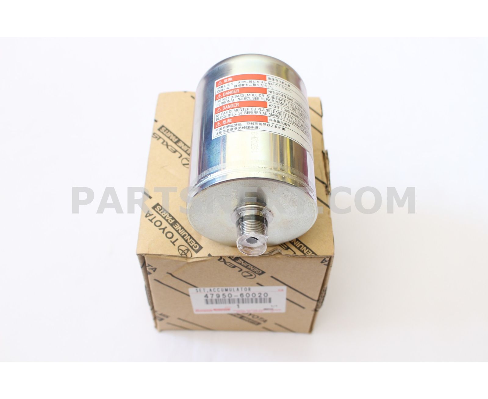 Toyota :: 47950-60020 ACCUMULATOR ASSY, BRAKE BOOSTER