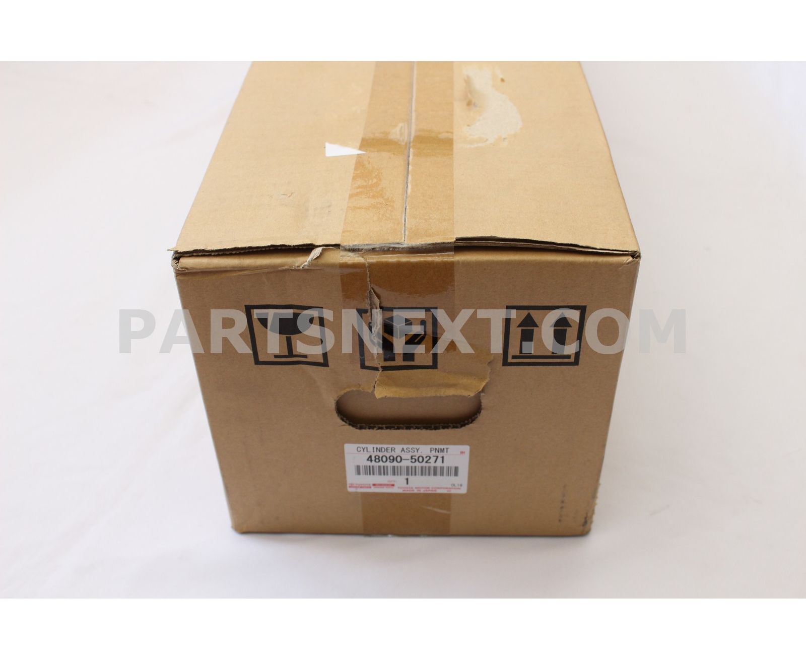 Toyota :: 48090-50271 CYLINDER ASSY, PNEUMATIC, REAR LH W/SHOCK ABSORBER