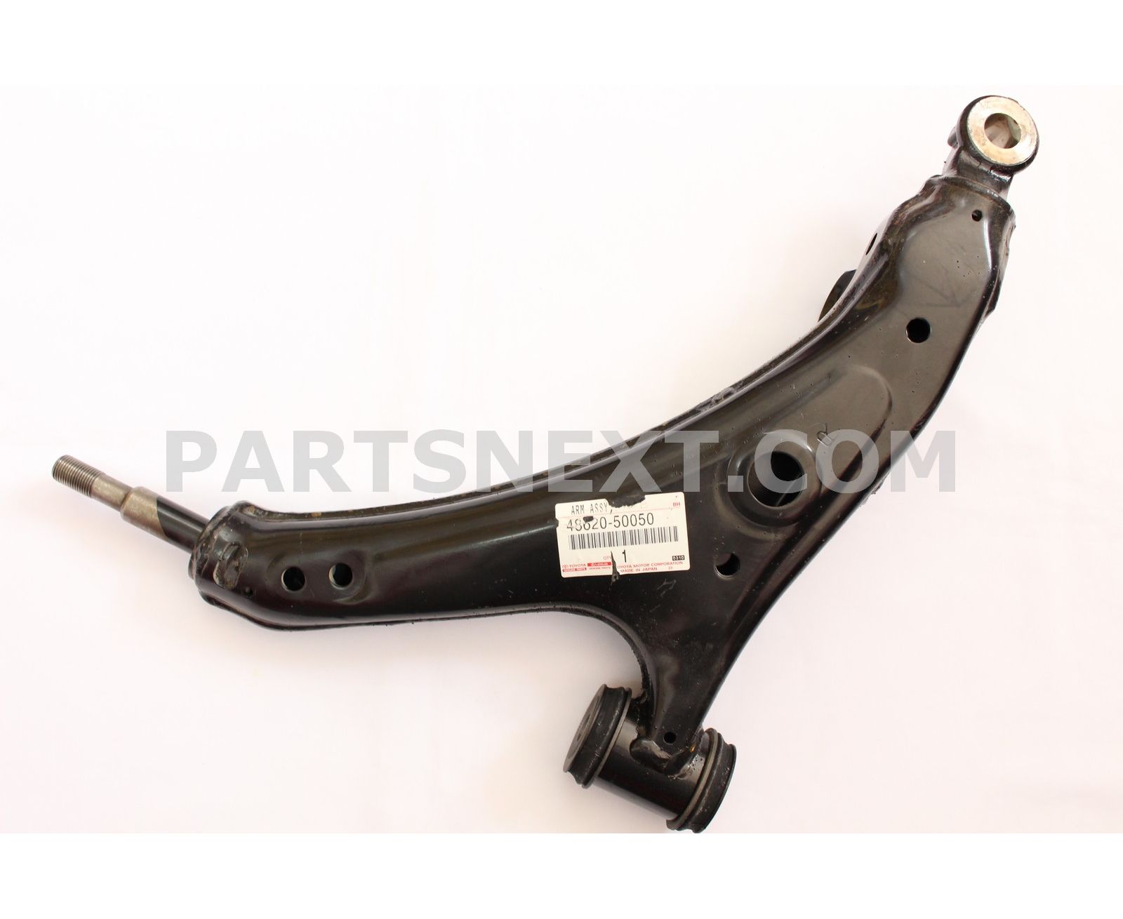 Toyota :: 48620-50050 ARM ASSY, FRONT SUSPENSION, LOWER RH