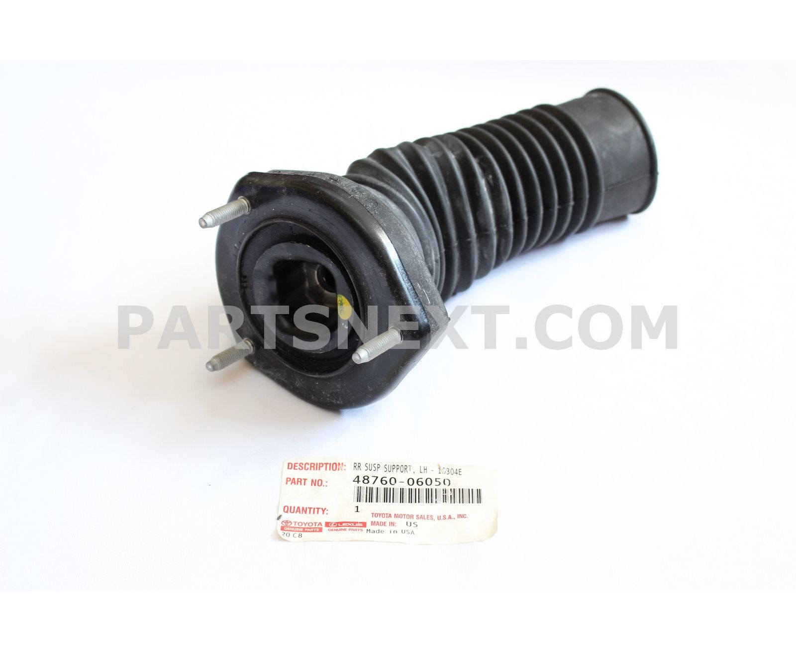 Toyota :: 48760-06050 SUPPORT ASSY REAR SUSPENSION, LH