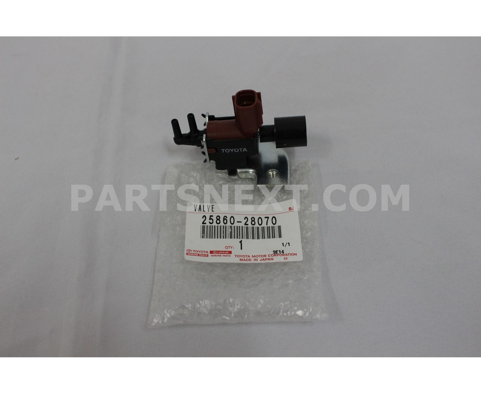 Toyota :: 25860-28070 VALVE ASSY, VACUUM SWITCHING, NO.1