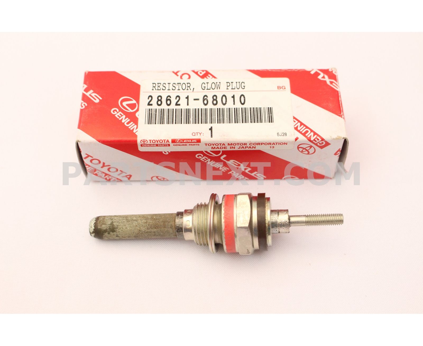 Toyota :: 28621-68010 RESISTOR, GLOW PLUG