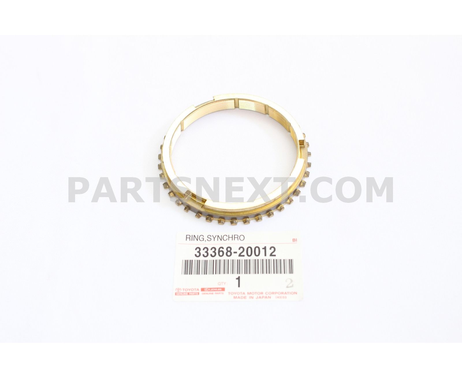 Toyota :: 33368-20012 RING, POWER TAKE-OFF SYNCHR0NIZER