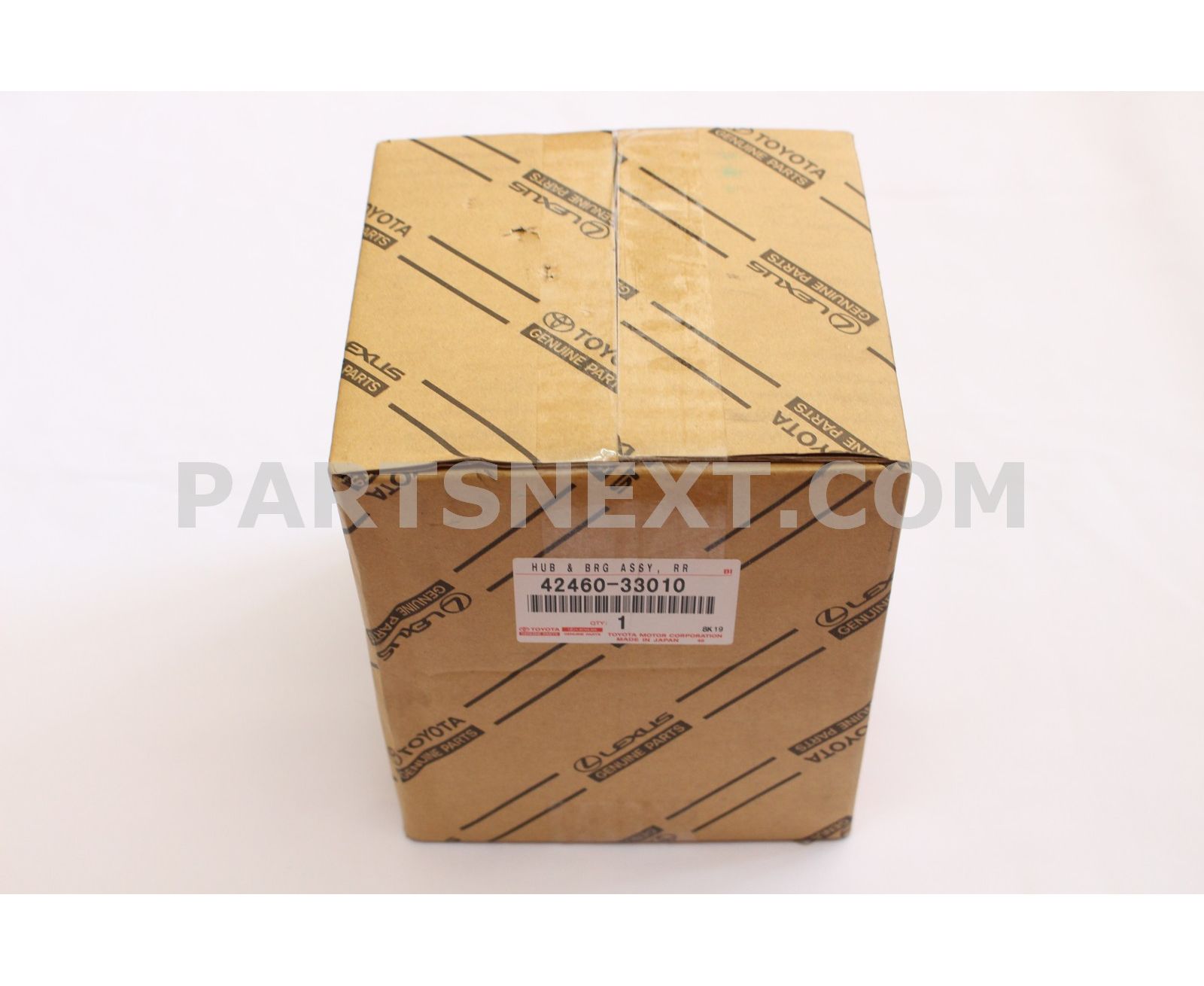 Toyota :: 42460-33010 HUB & BEARING ASSY, REAR AXLE, LH