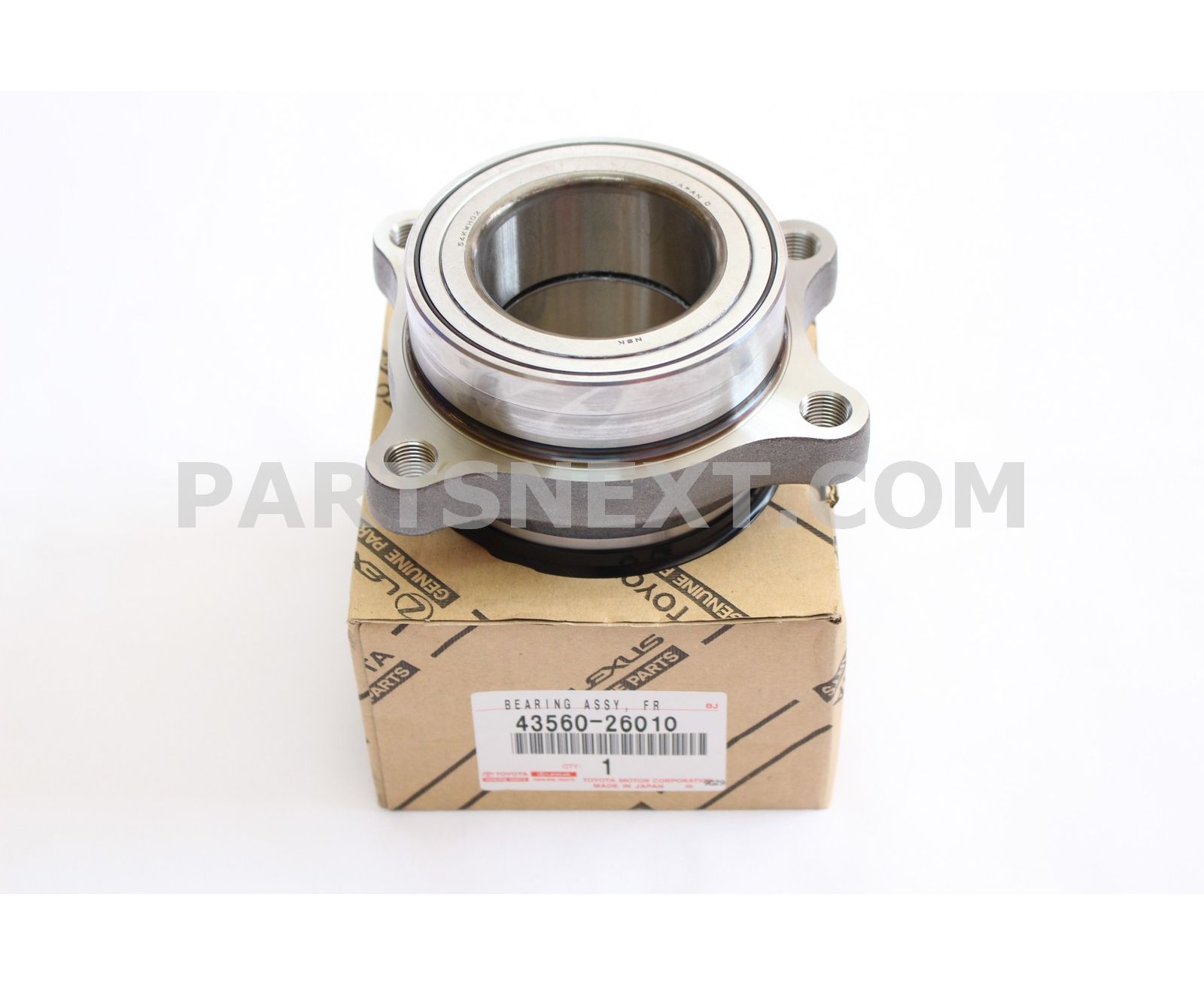 Toyota :: 43560-26010 BEARING (FOR FRONT AXLE HUB), RH/LH