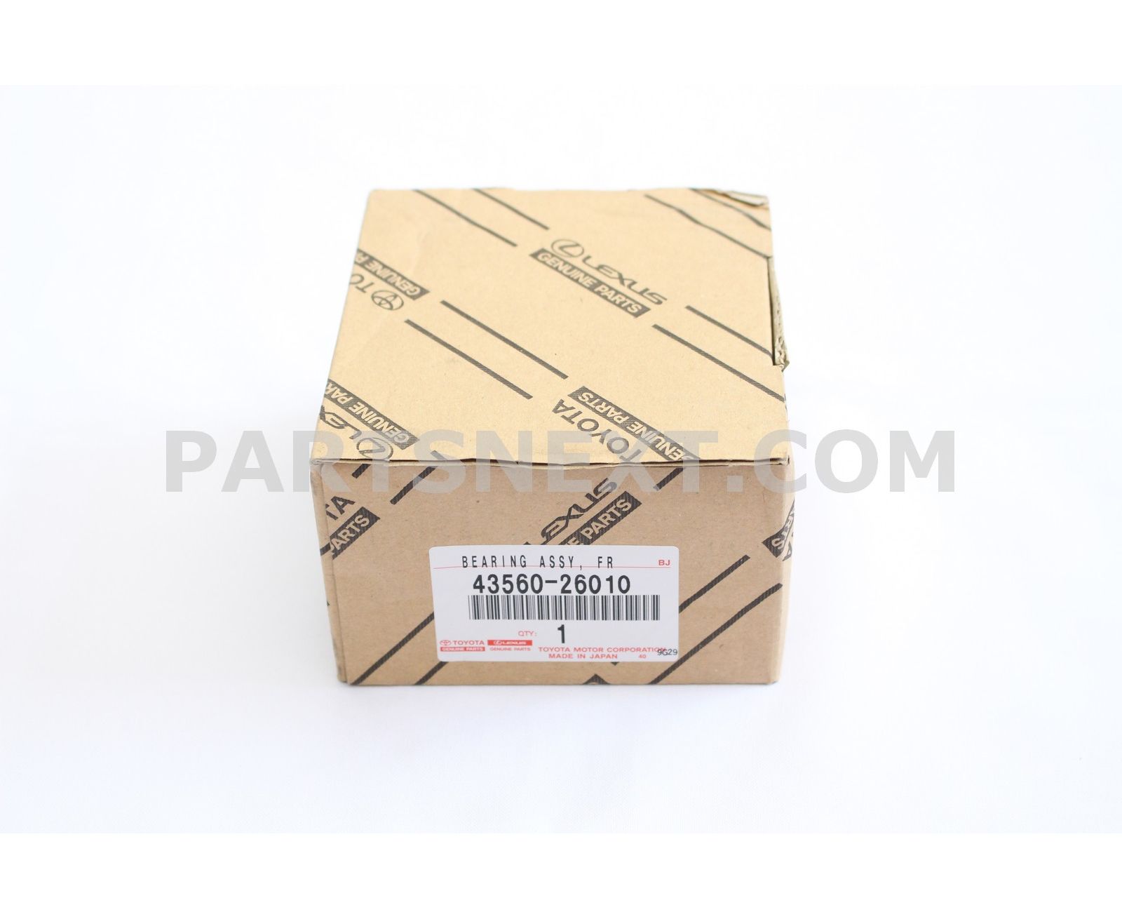 Toyota :: 43560-26010 BEARING (FOR FRONT AXLE HUB), RH/LH