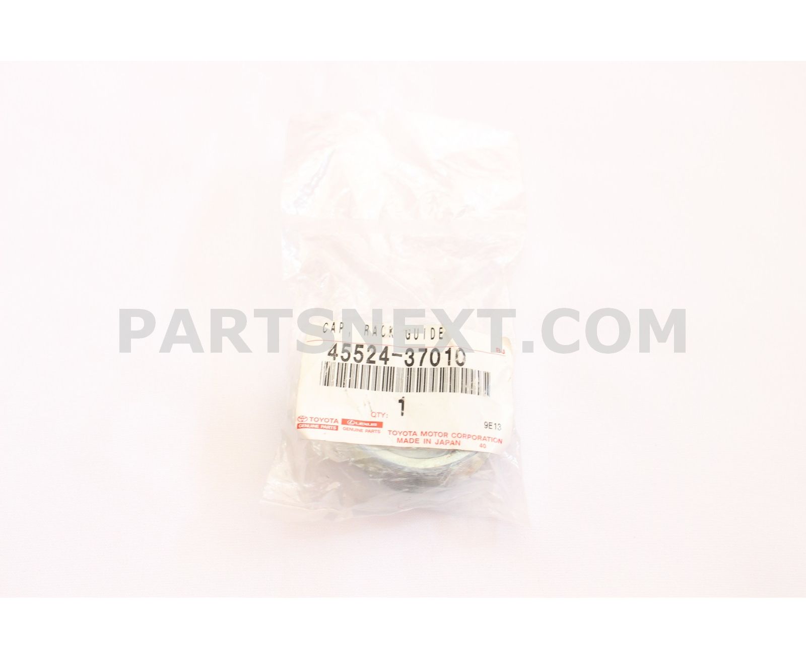 Toyota :: 45524-37010 CAP, STEERING RACK GUIDE SPRING