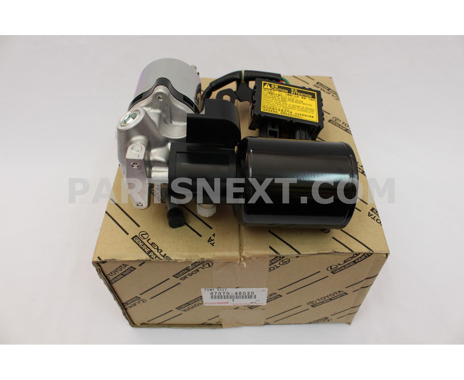 Toyota :: 47070-48020 PUMP ASSY, BRAKE BOOSTER