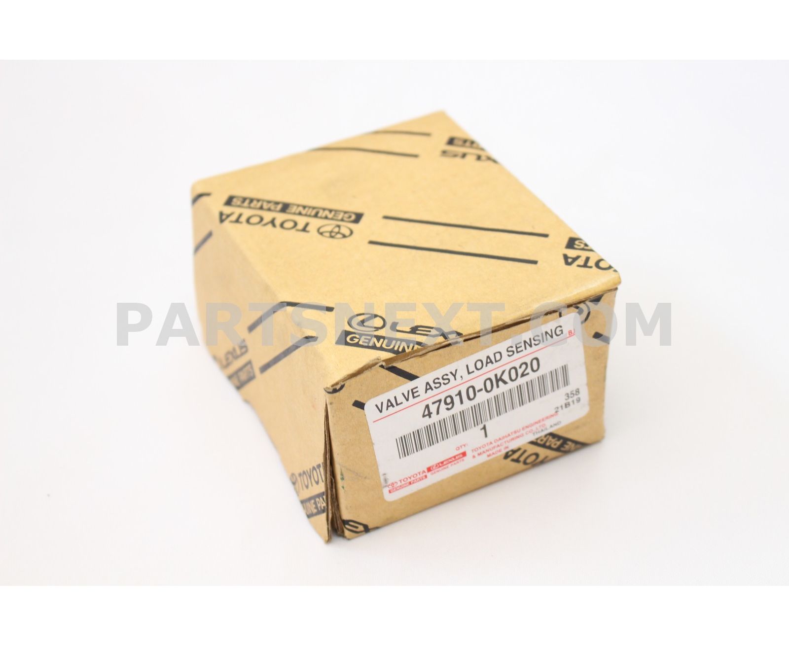 Toyota :: 47910-0K020 VALVE ASSY, LOAD SENSING PROPORTIONING