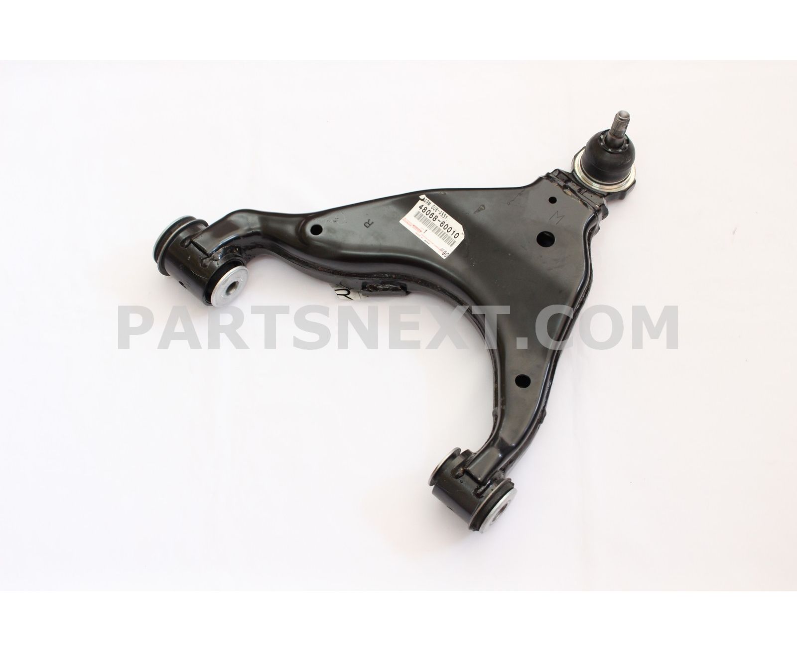 Toyota :: 48068-60010 ARM SUB-ASSY, FRONT SUSPENSION, LOWER NO.1 RH