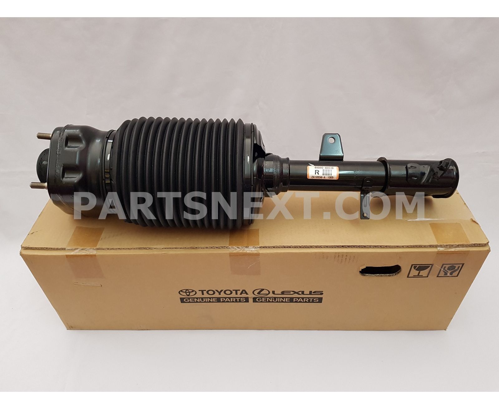 Toyota :: 48080-48030 CYLINDER ASSY, PNEUMATIC, REAR RH W/SHOCK ABSORBER