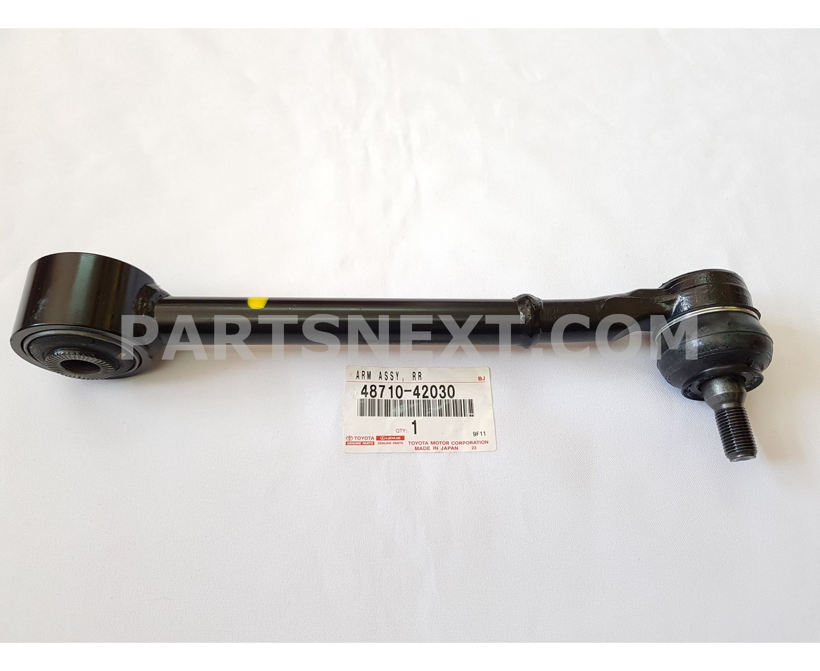 Toyota :: 48710-42030 ARM ASSY, REAR SUSPENSION, NO.1, RH/LH