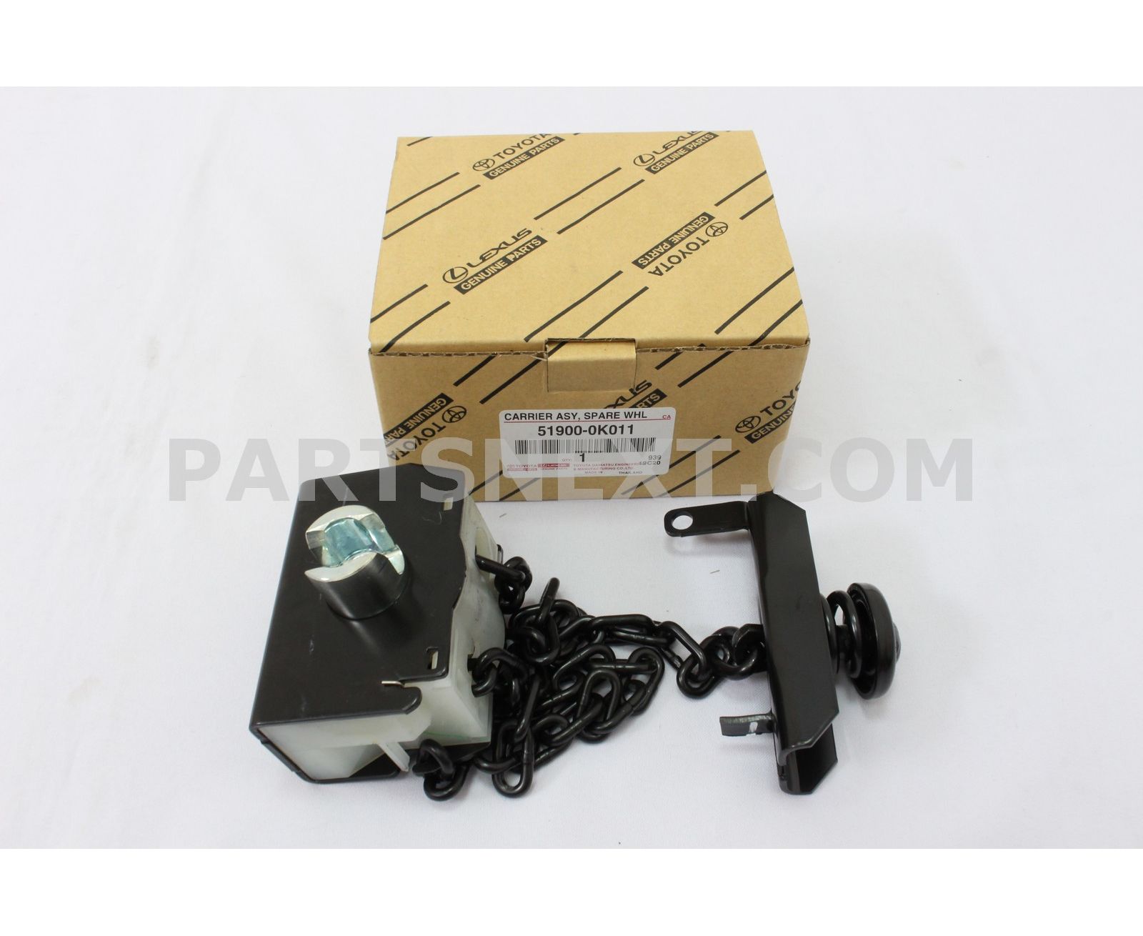 Toyota :: 51900-0K011 CARRIER ASSY, SPARE WHEEL