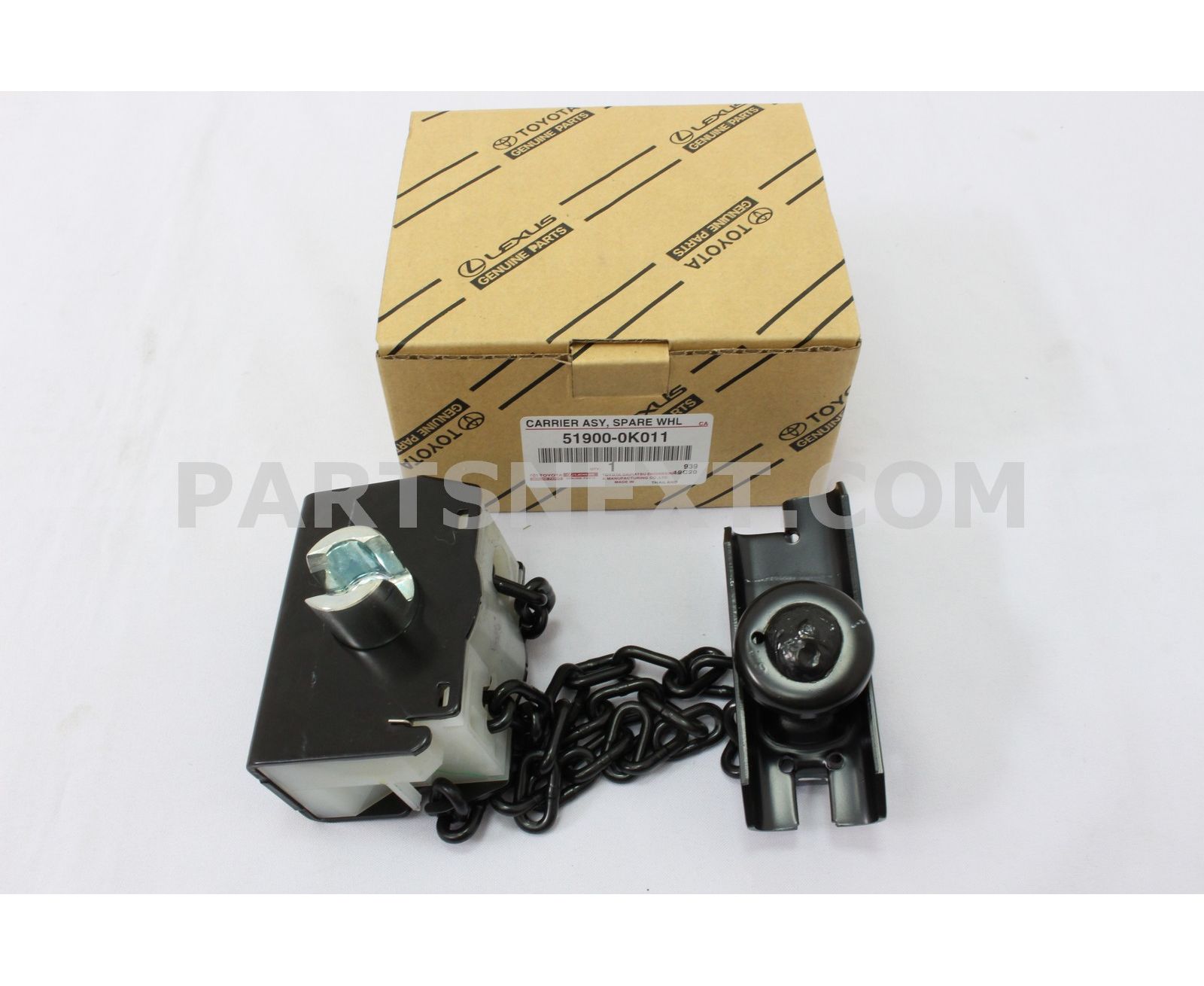 Toyota :: 51900-0K011 CARRIER ASSY, SPARE WHEEL