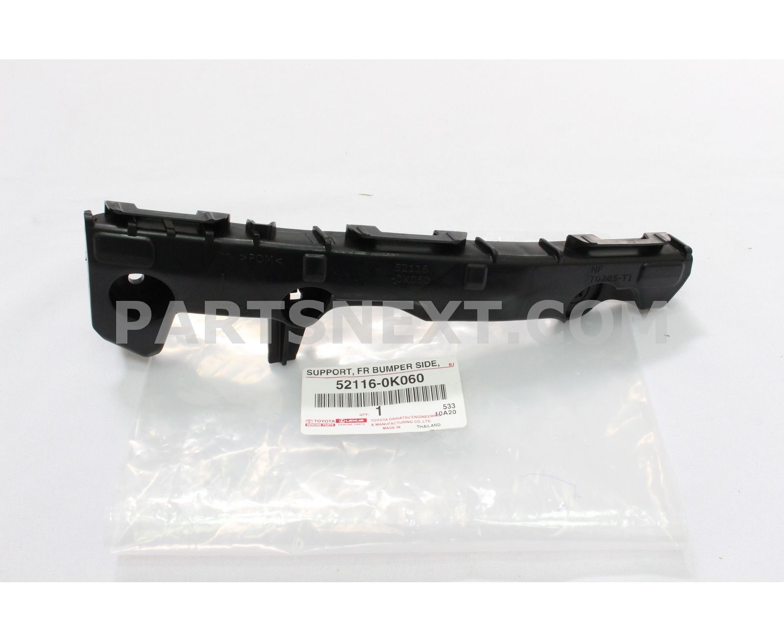 Toyota :: 52116-0K060 SUPPORT, FRONT BUMPER SIDE, LH