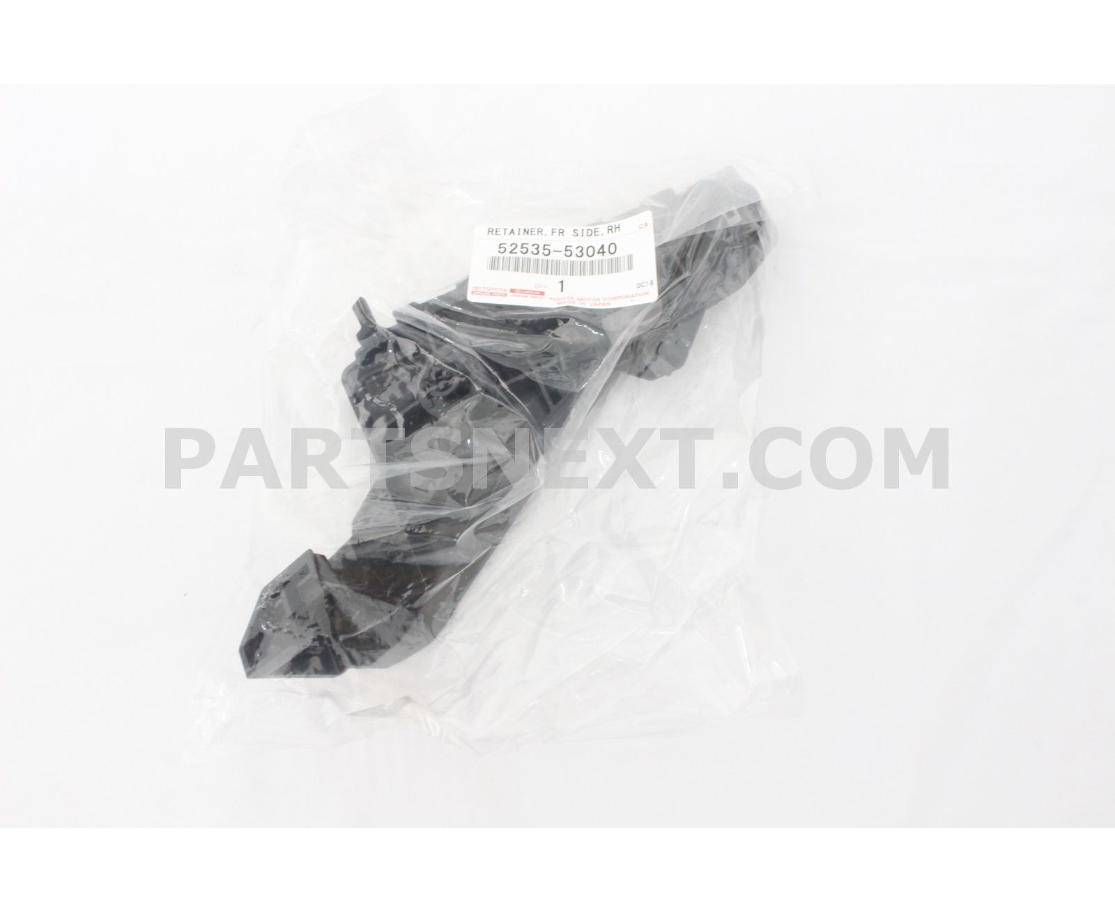 Toyota :: 52535-53040 RETAINER, FR BUMPER