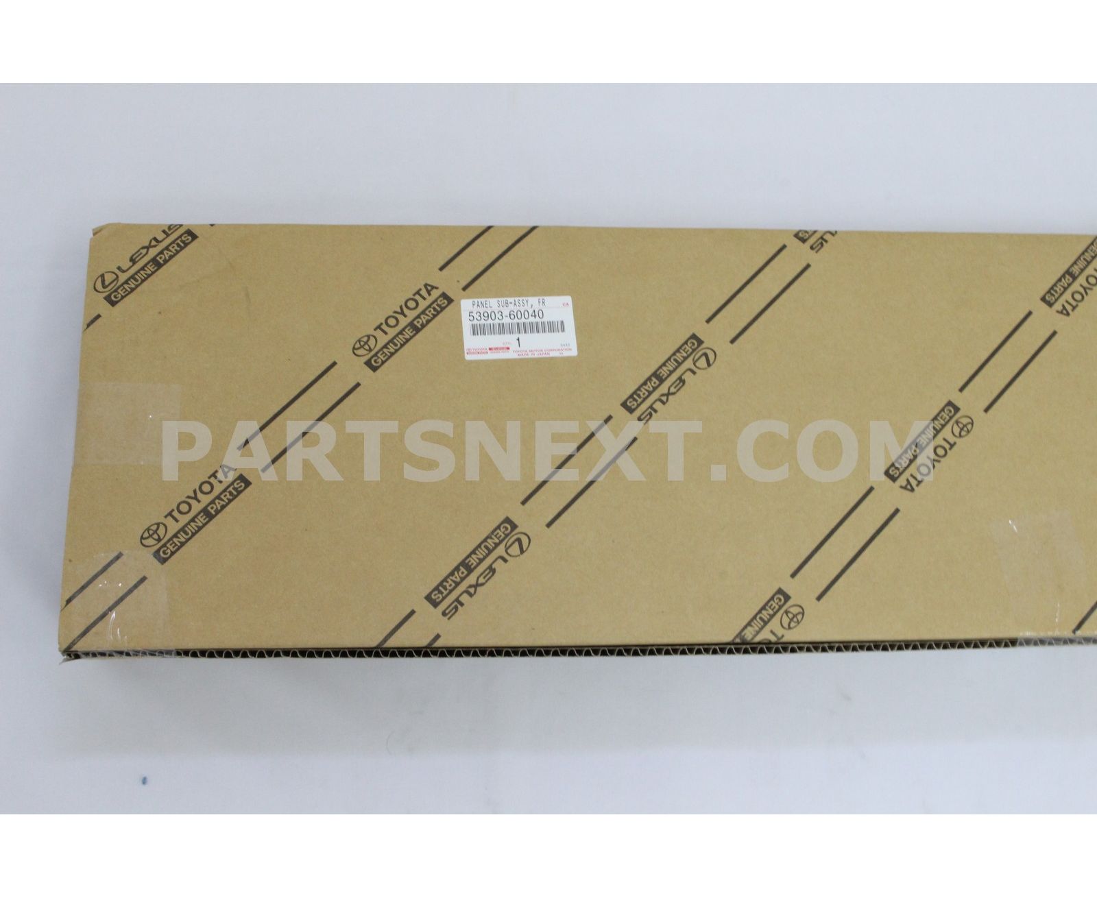 Toyota :: 53903-60040 PANEL SUB-ASSY, FRONT END