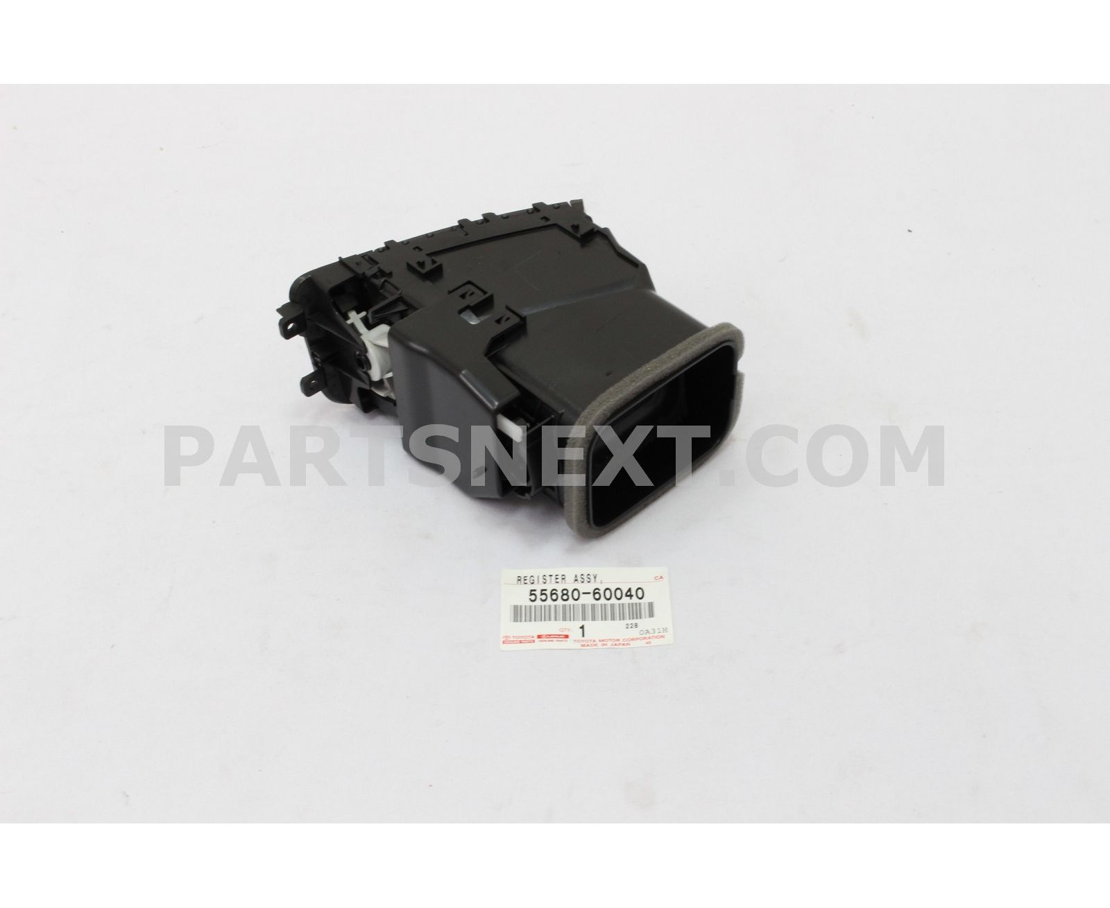 Toyota :: 55680-60040 REGISTER ASSY, INSTRUMENT PANEL, LOWER NO.1