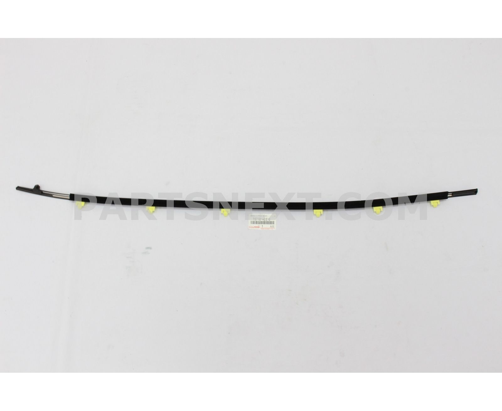 Toyota :: 75710-42010 MOULDING ASSY, FRONT DOOR BELT, RH