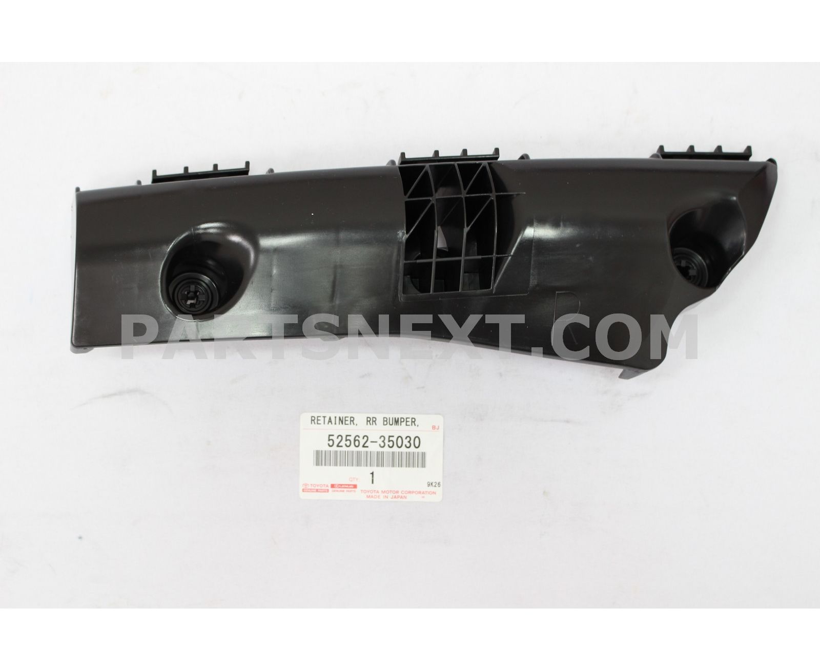 Toyota :: 52562-35030 RETAINER, REAR BUMPER, UPPER RH