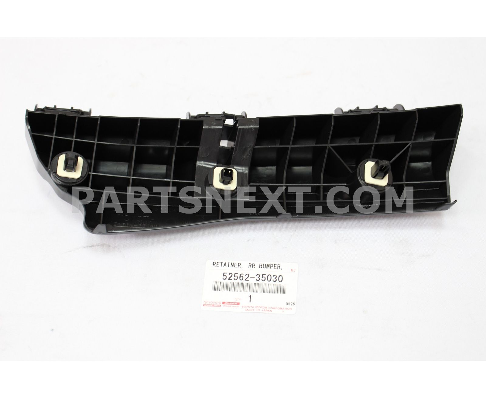 Toyota :: 52562-35030 RETAINER, REAR BUMPER, UPPER RH