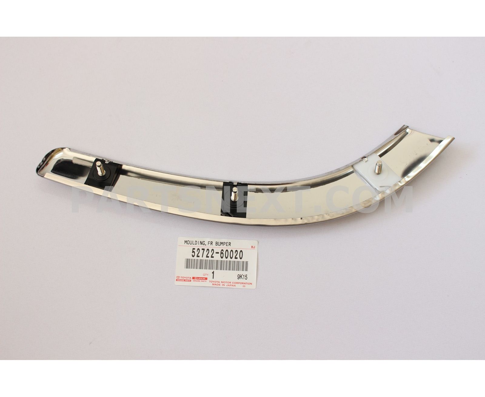 Toyota :: 52722-60020 MOULDING, FRONT BUMPER EXTENSION, LH