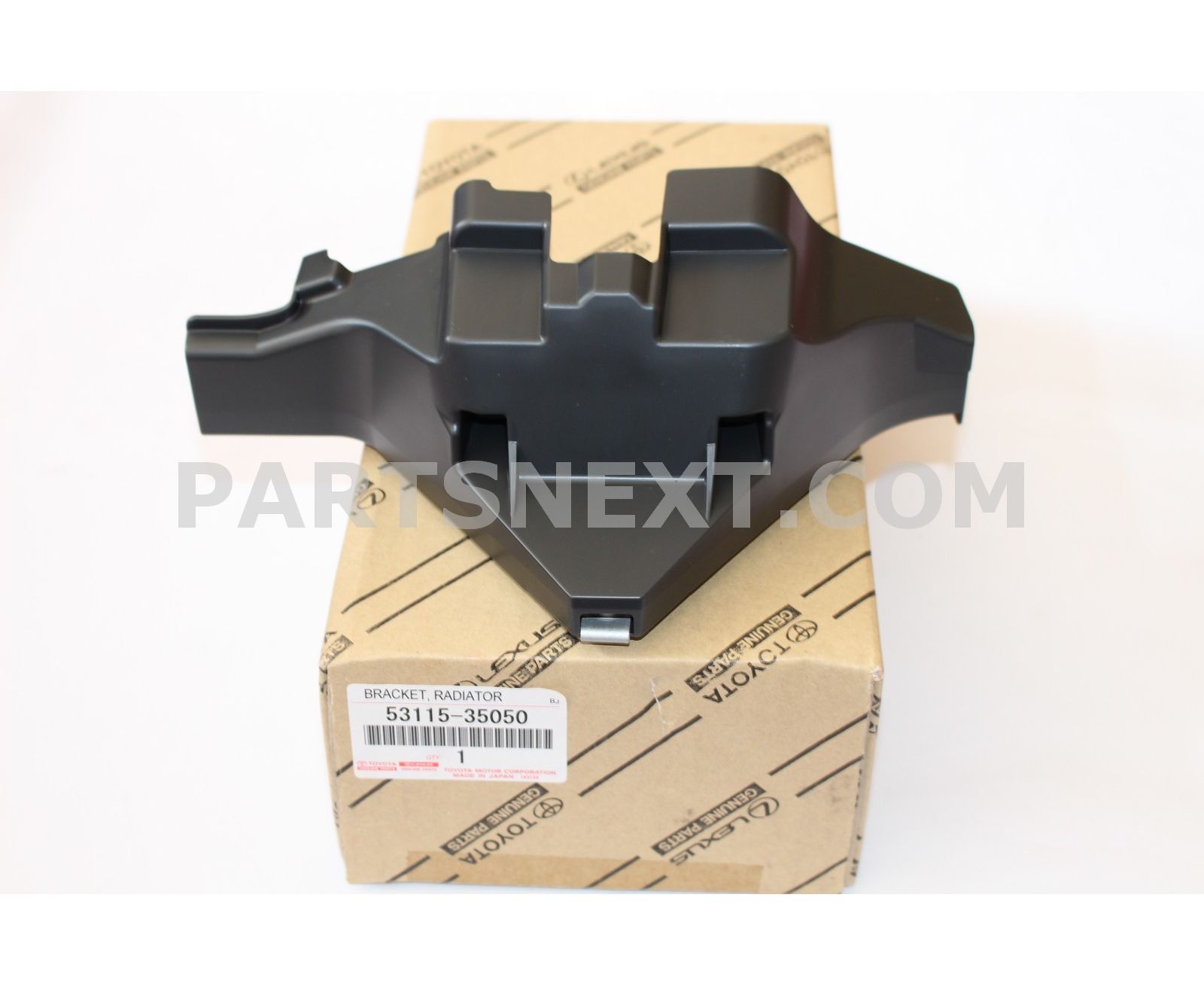 Toyota :: 53115-35050 BRACKET, RADIATOR GRILLE