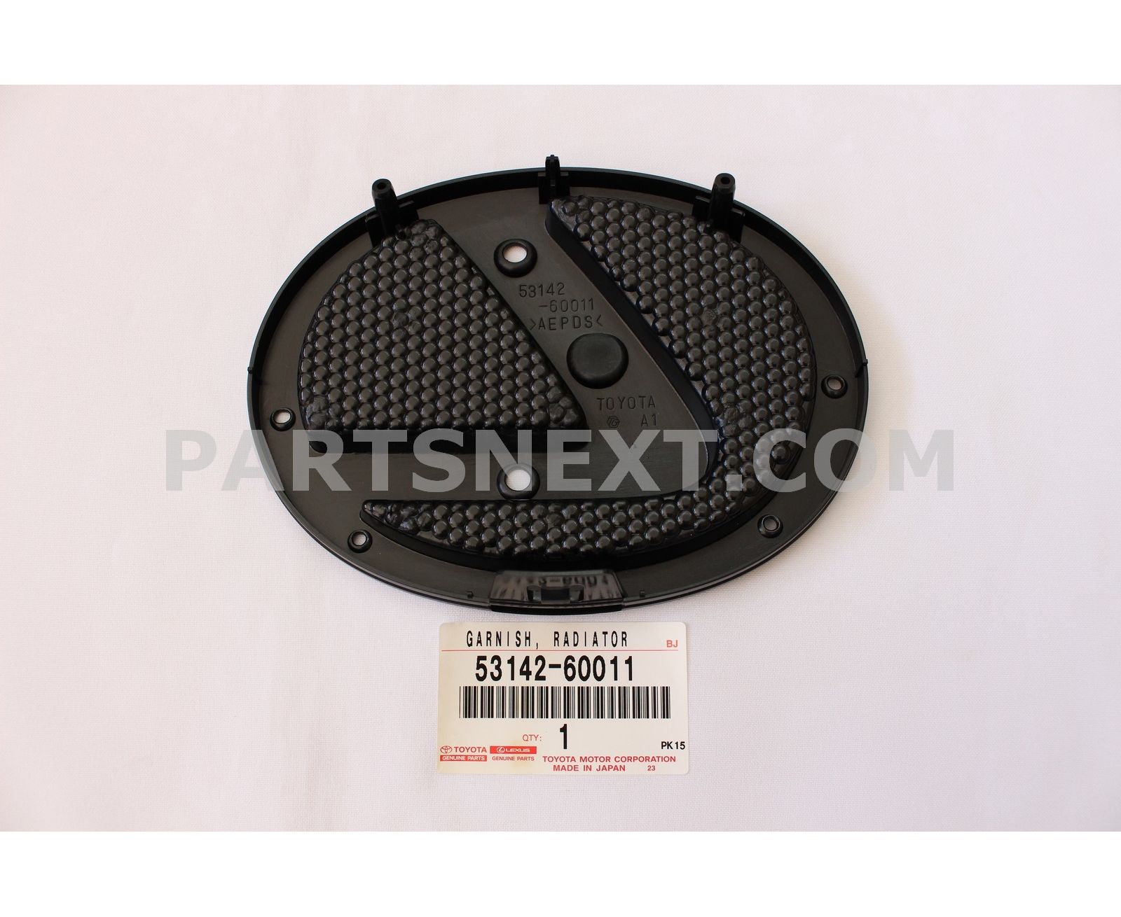 Toyota :: 53142-60011 BASE, RADIATOR GRILLE EMBLEM