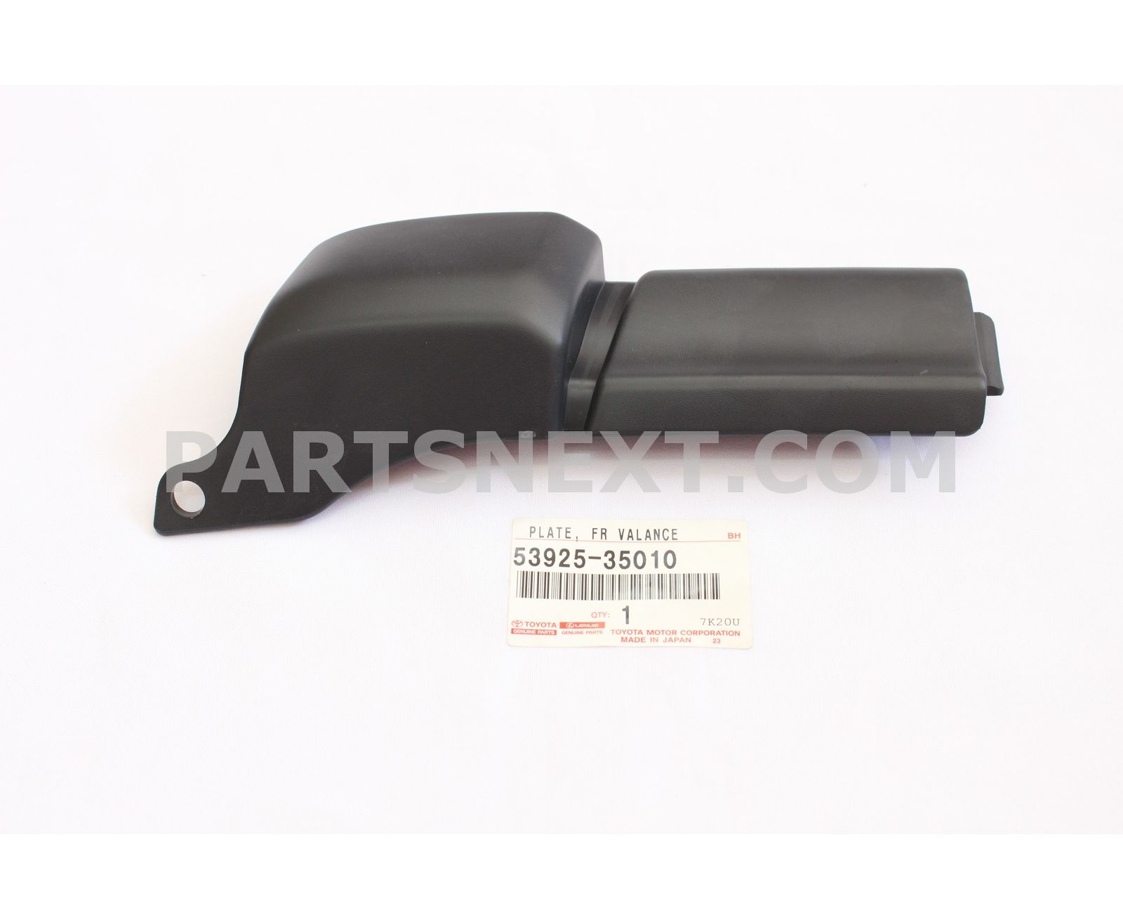 Toyota :: 53925-35010 PLATE, FRONT VALANCE PANEL, RH