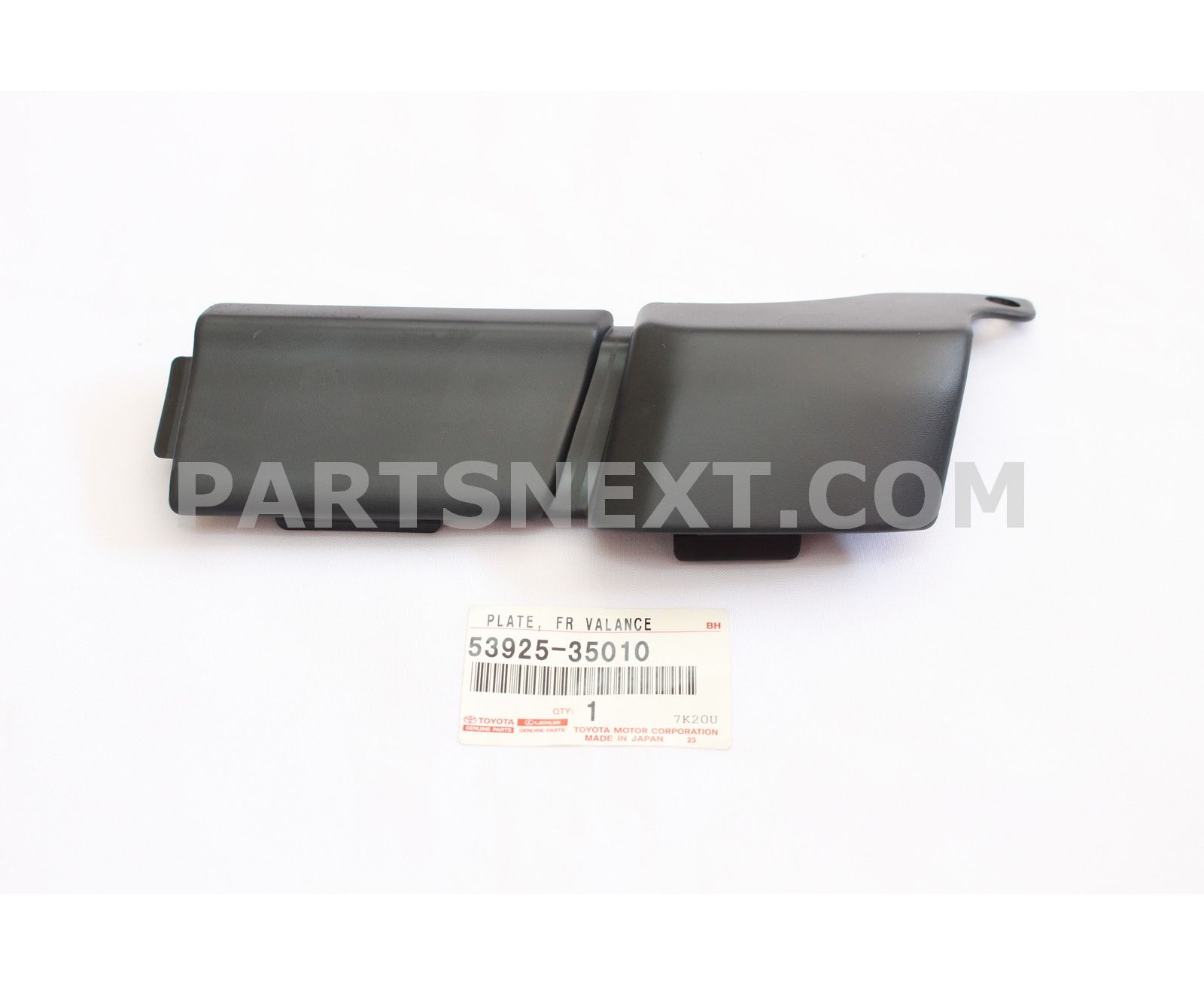 Toyota :: 53925-35010 PLATE, FRONT VALANCE PANEL, RH