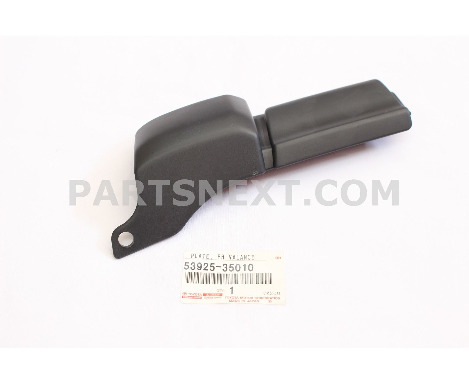 Toyota :: 53925-35010 PLATE, FRONT VALANCE PANEL, RH