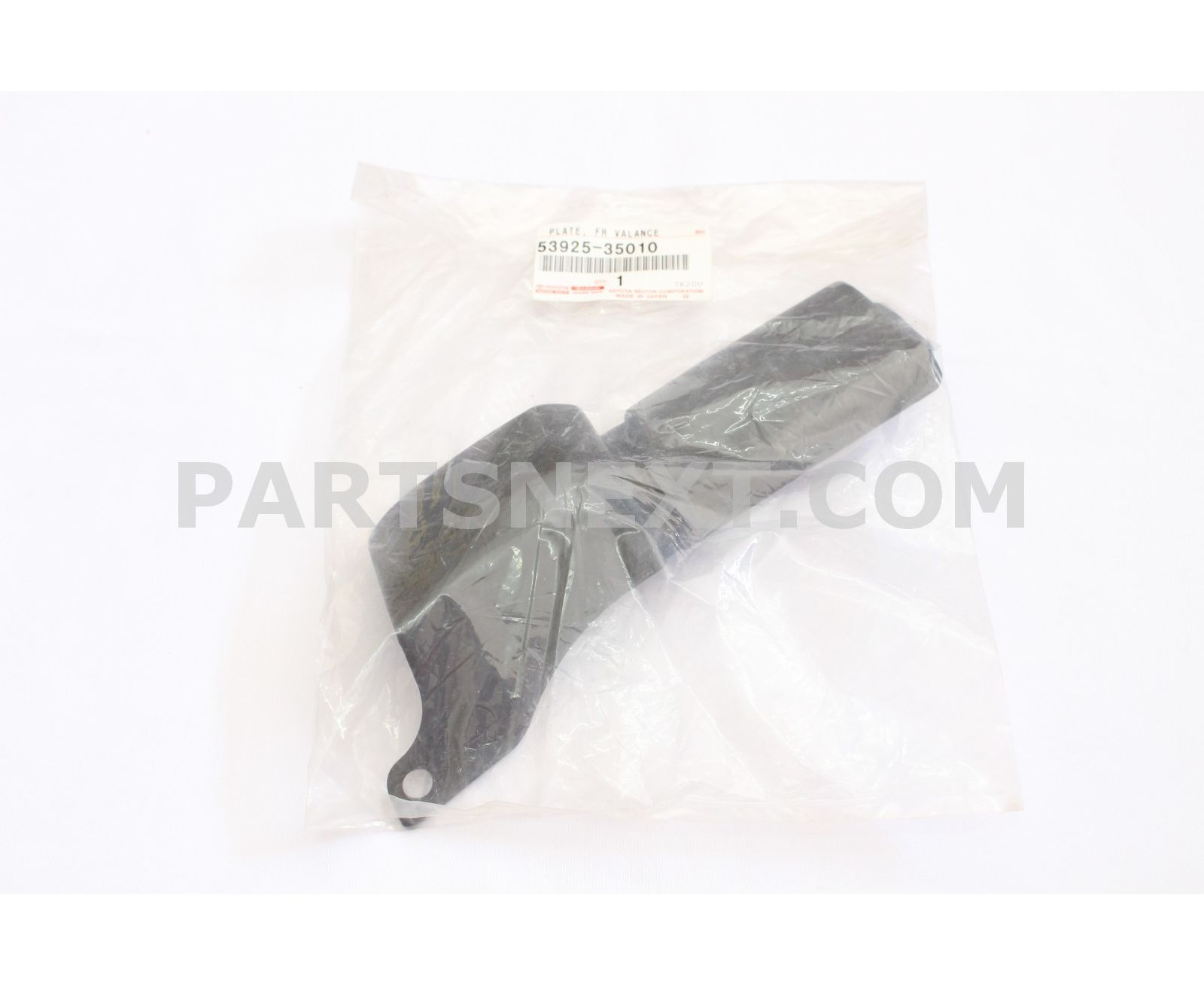 Toyota :: 53925-35010 PLATE, FRONT VALANCE PANEL, RH