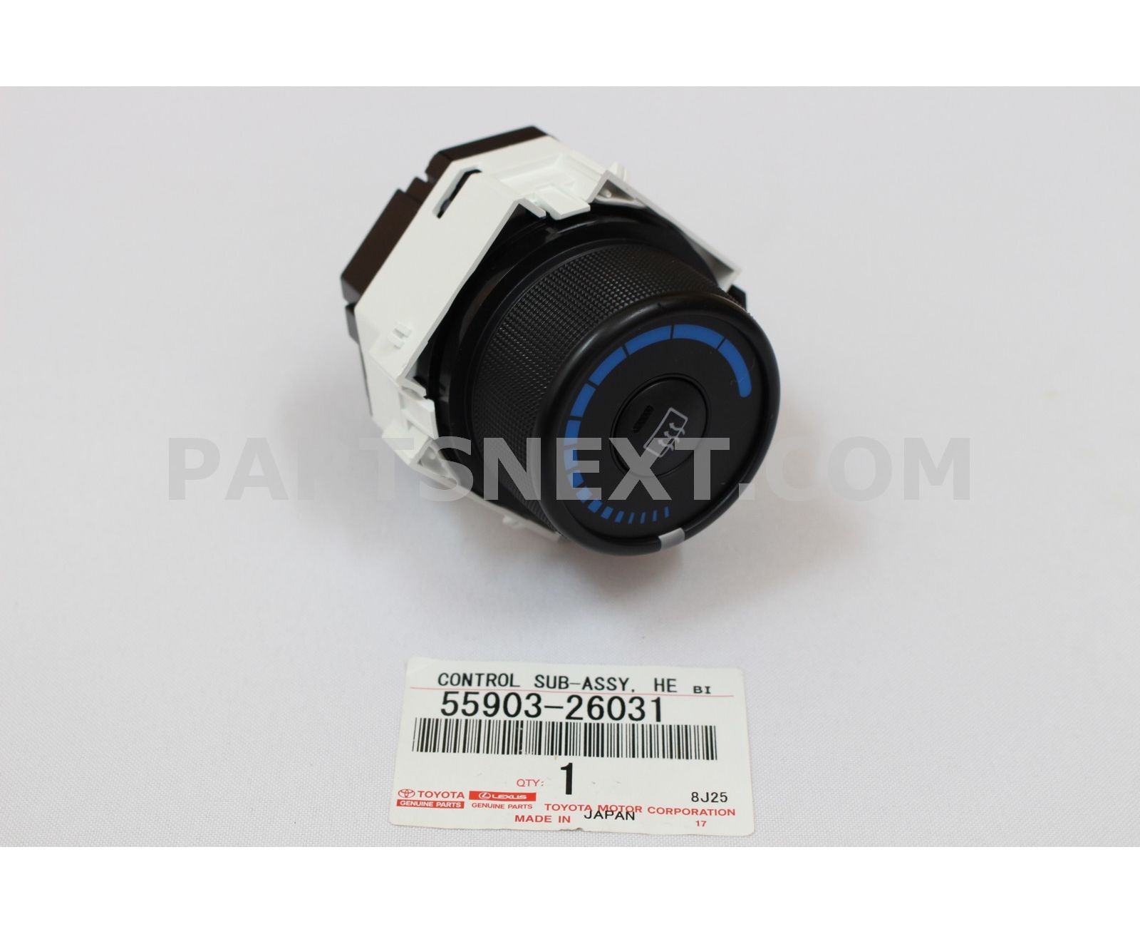 Toyota :: 55903-26031 KNOB, HEATER CONTROL, NO.2
