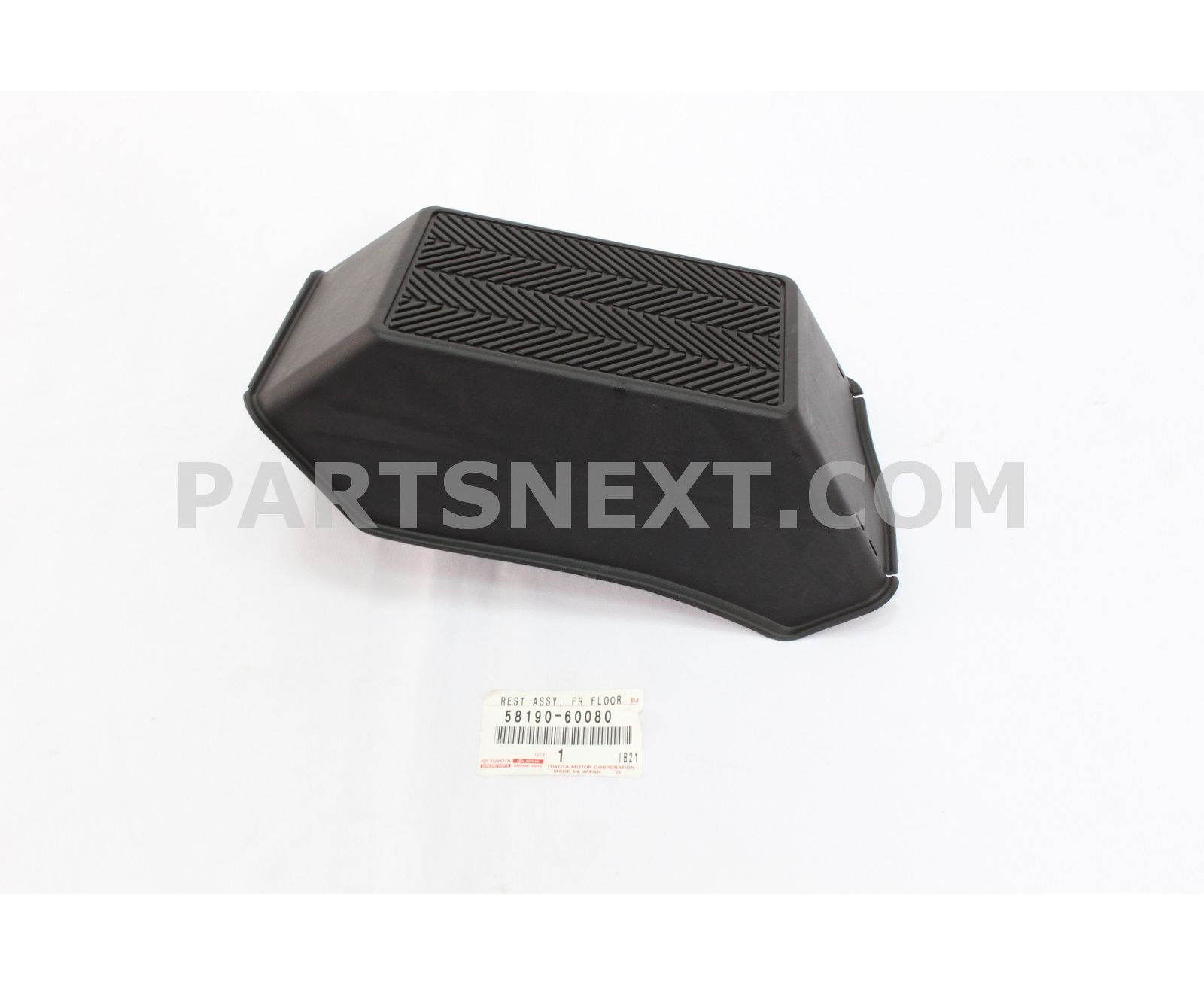 Toyota :: 58190-60080 FOOTREST, FRONT FLOOR