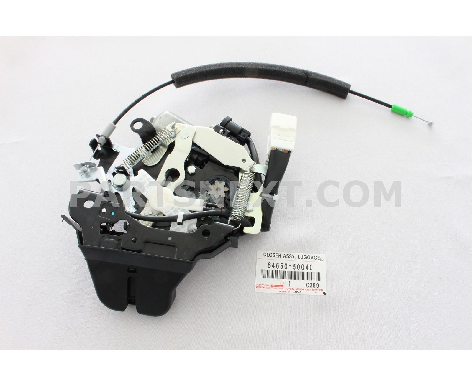 Toyota :: 64650-50040 CLOSER ASSY, LUGGAGE DOOR